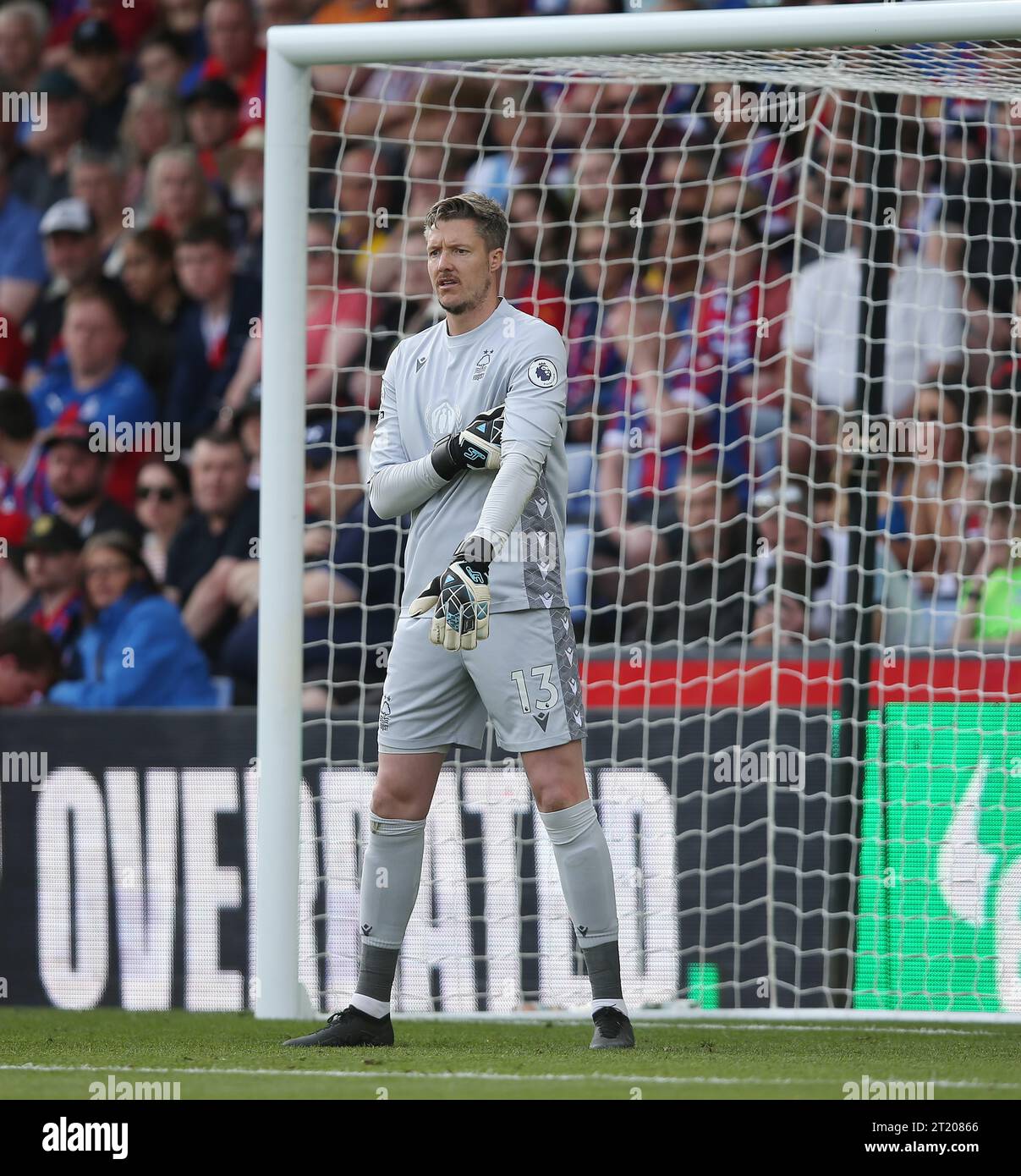 Wayne Hennessey of Nottingham Forest. - Crystal Palace v Nottingham ... Wayne Hennessey of Nottingham Forest. - Crystal Palace v Nottingham ...
