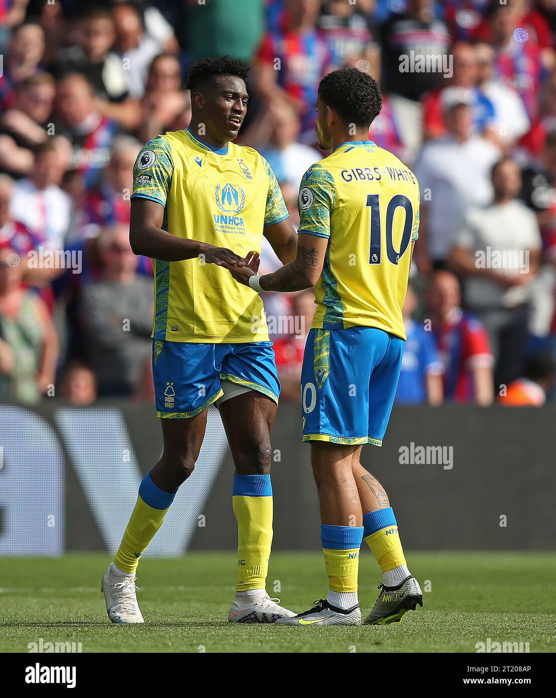 GOAL 1-0, Taiwo Awoniyi of Nottingham Forest goal celebration with ...