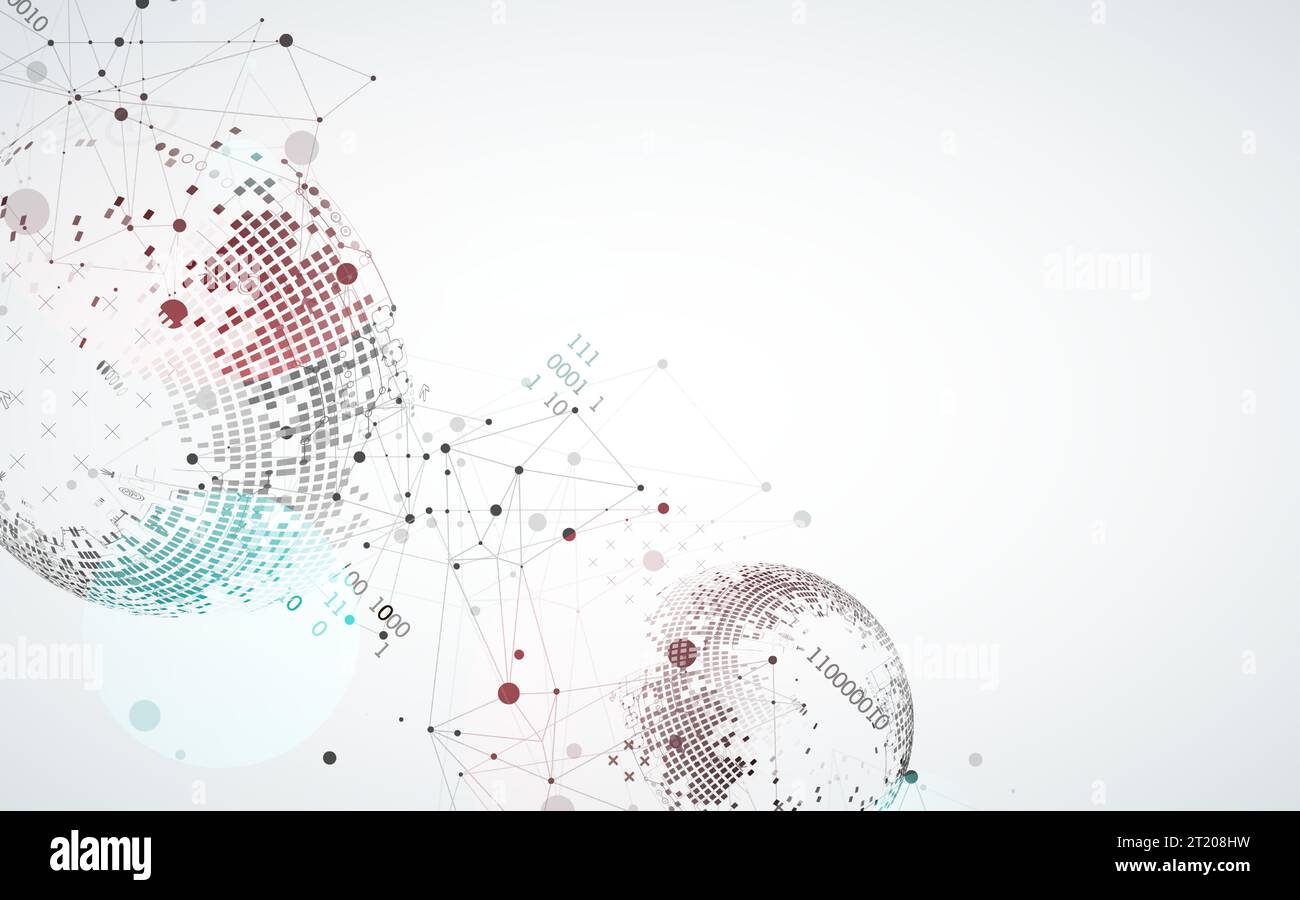 Global research background Stock Vector Images - Alamy