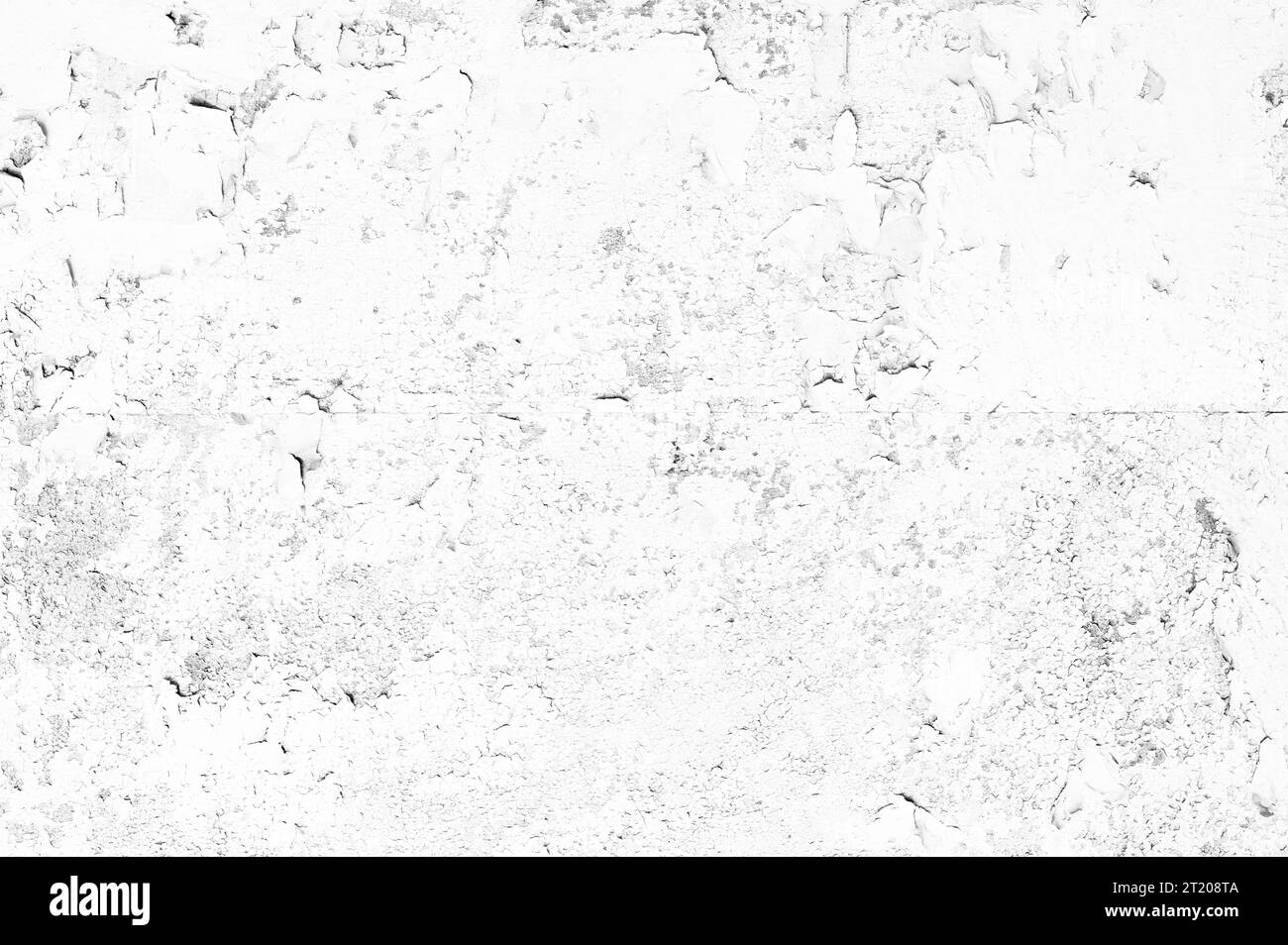 White old rusted corroded metal or steel sheet horizontal wall ...