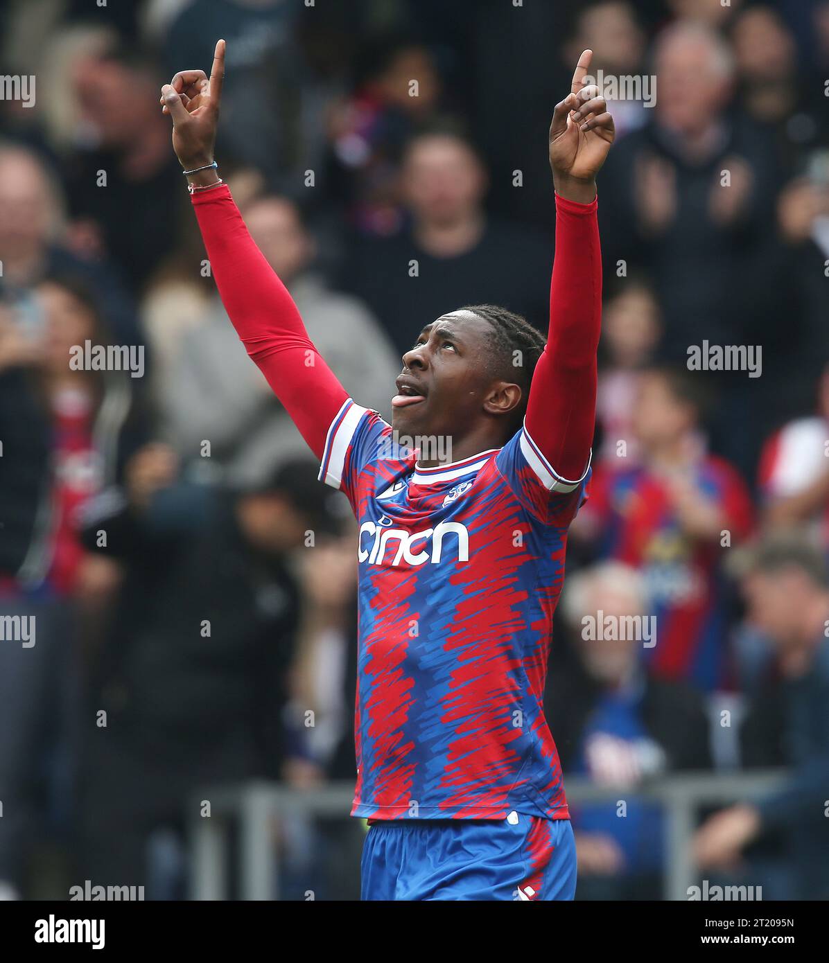 GOAL 1-0, Eberechi Eze of Crystal Palace goal celebration. - Crystal ...
