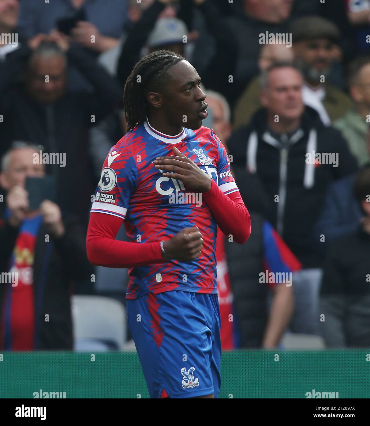 GOAL 2-0, Eberechi Eze of Crystal Palace goal celebration.- Crystal ...