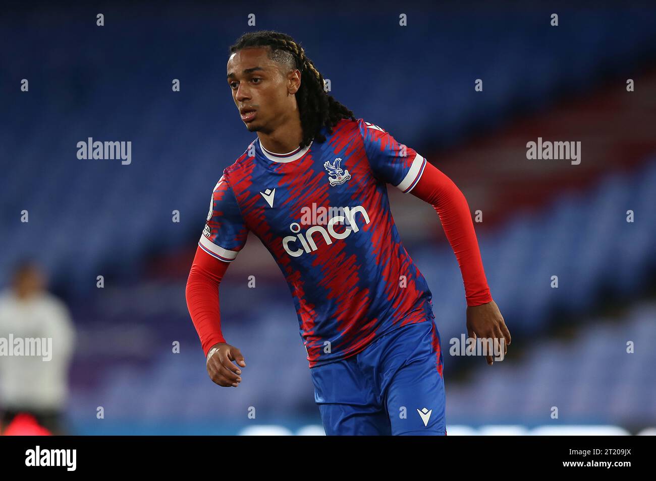 Jadan Raymond of Crystal Palace U21. - Crystal Palace U21 v Valencia ...