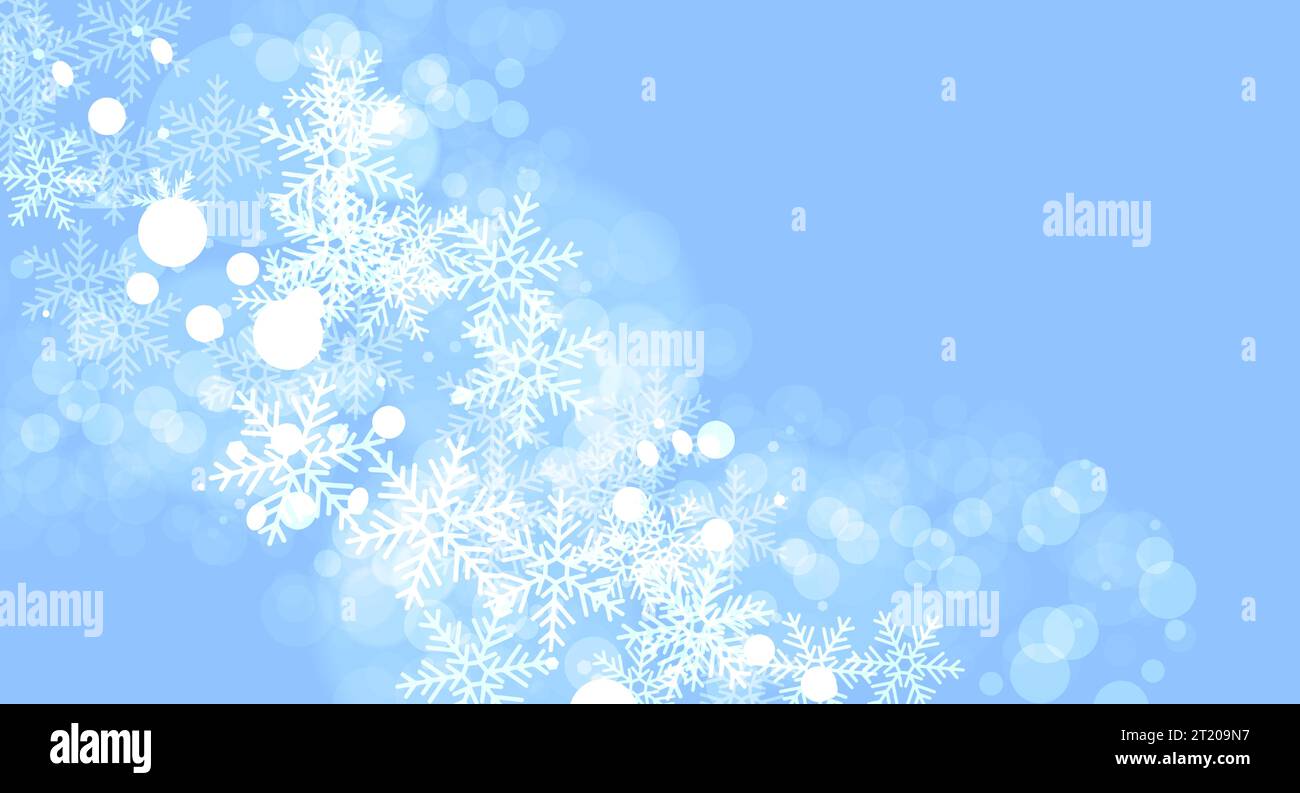 Winter pattern of snowflakes. Background christmas, snow design, vector ...