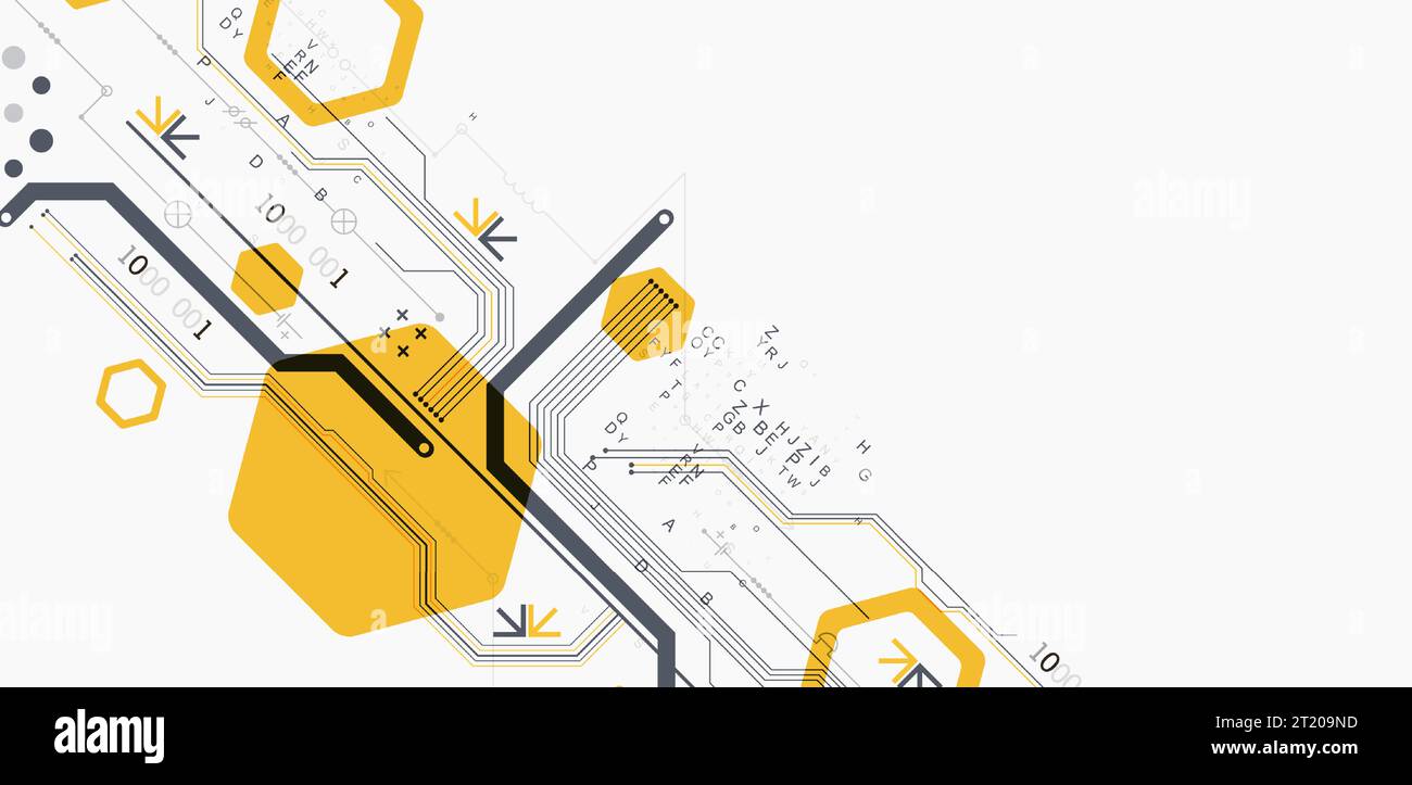 CPU art concept. Circuit board. Technology background Stock Vector ...