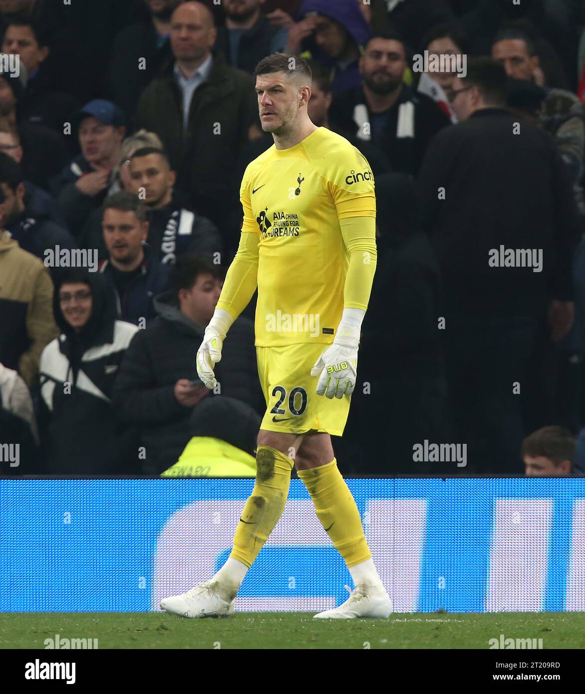 Fraser Forster of Tottenham Hotspur. - Tottenham Hotspur v Manchester ...