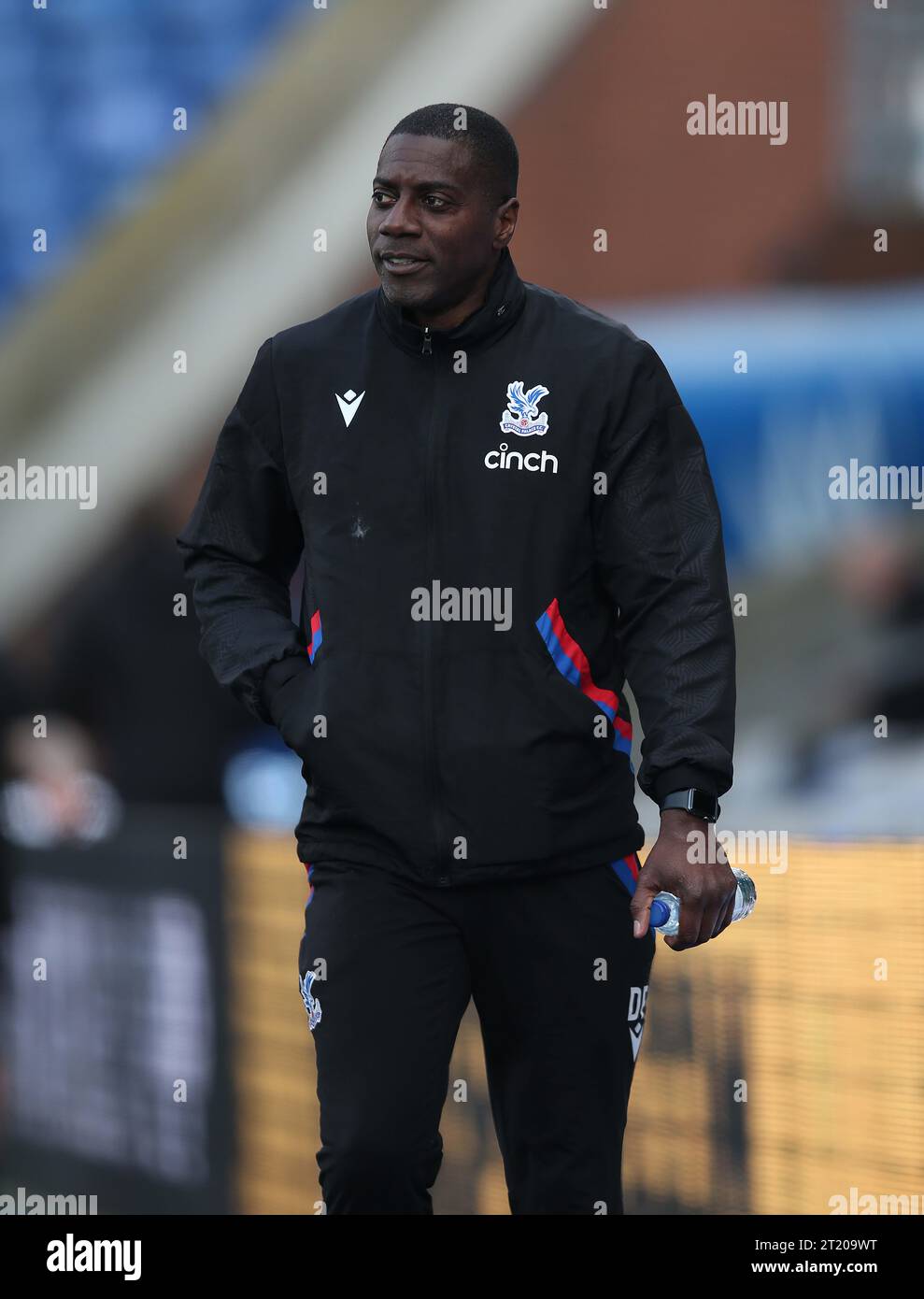 Darren Powell manager of Crystal Palace U21. - Crystal Palace U21 v ...
