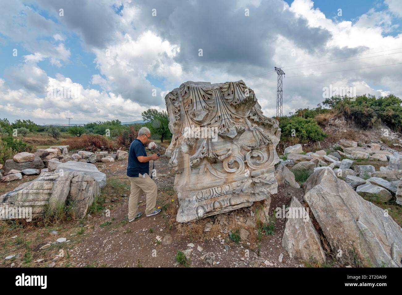 The Temple of Hadrian at Kyzikos (Cyzicus) Ancient City, Erdek ...