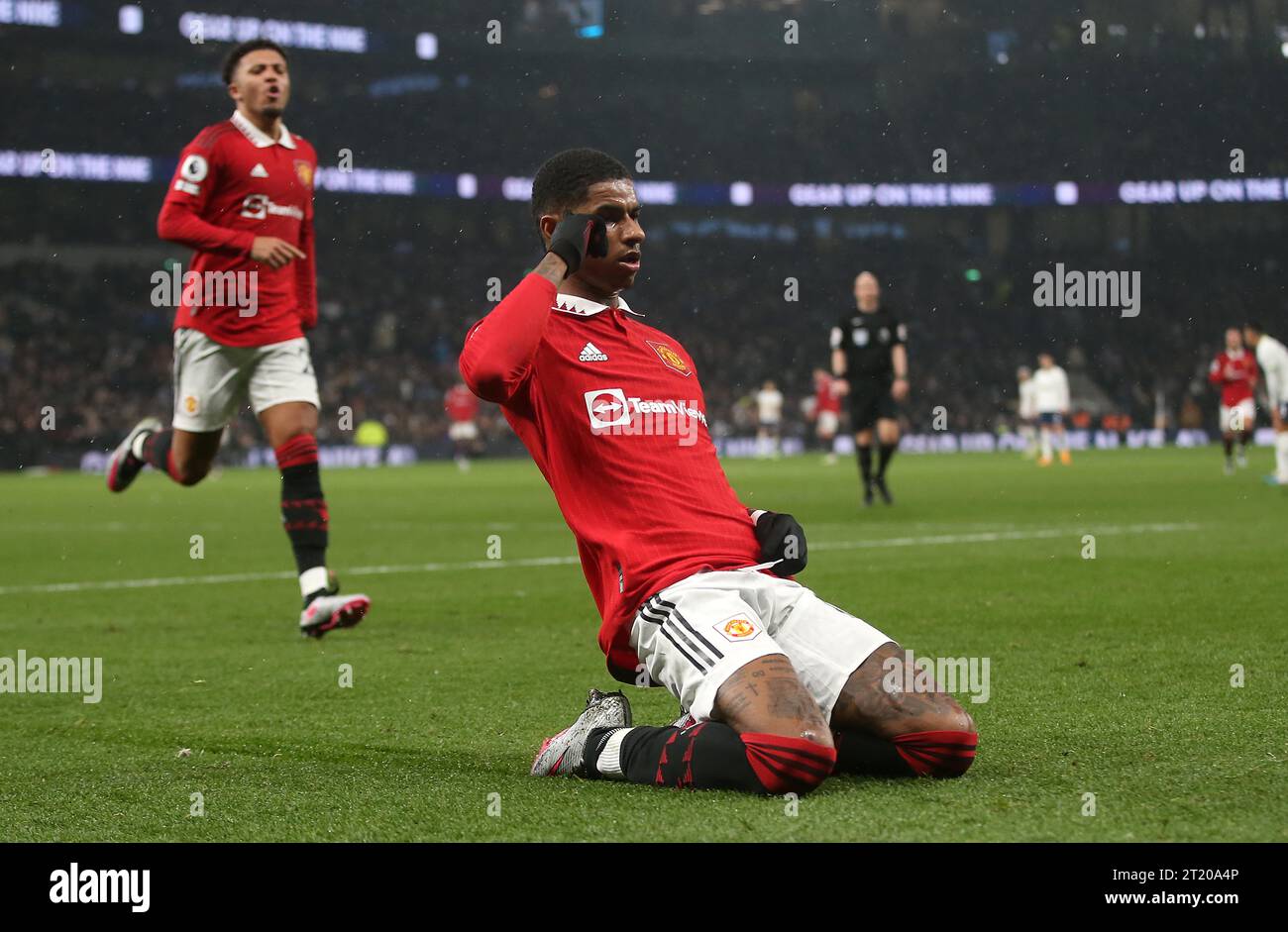 Marcus rashford celebration 2023 hi-res stock photography and images ...
