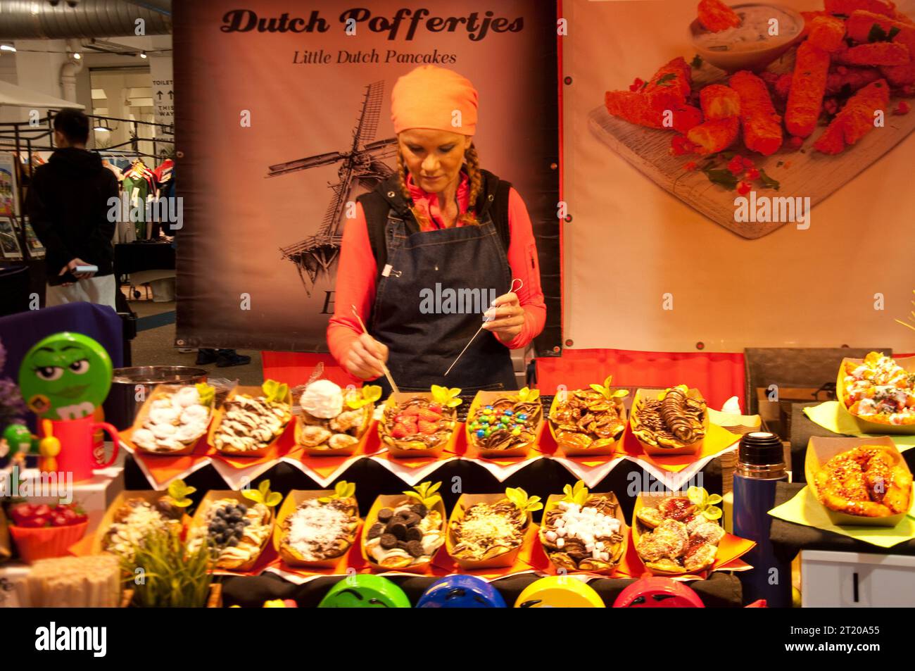 Dutch Pancakes and Sweets, Food Stall, Upmarket Food Court, Brick Lane ...