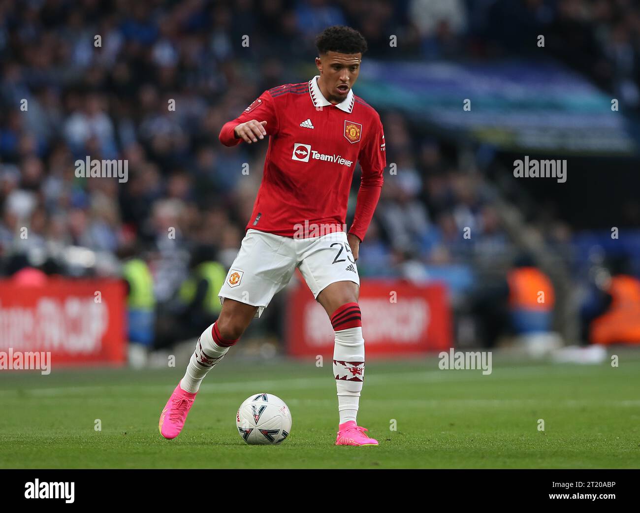 Jadon Sancho of Manchester United. - Brighton & Hove Albion v ...