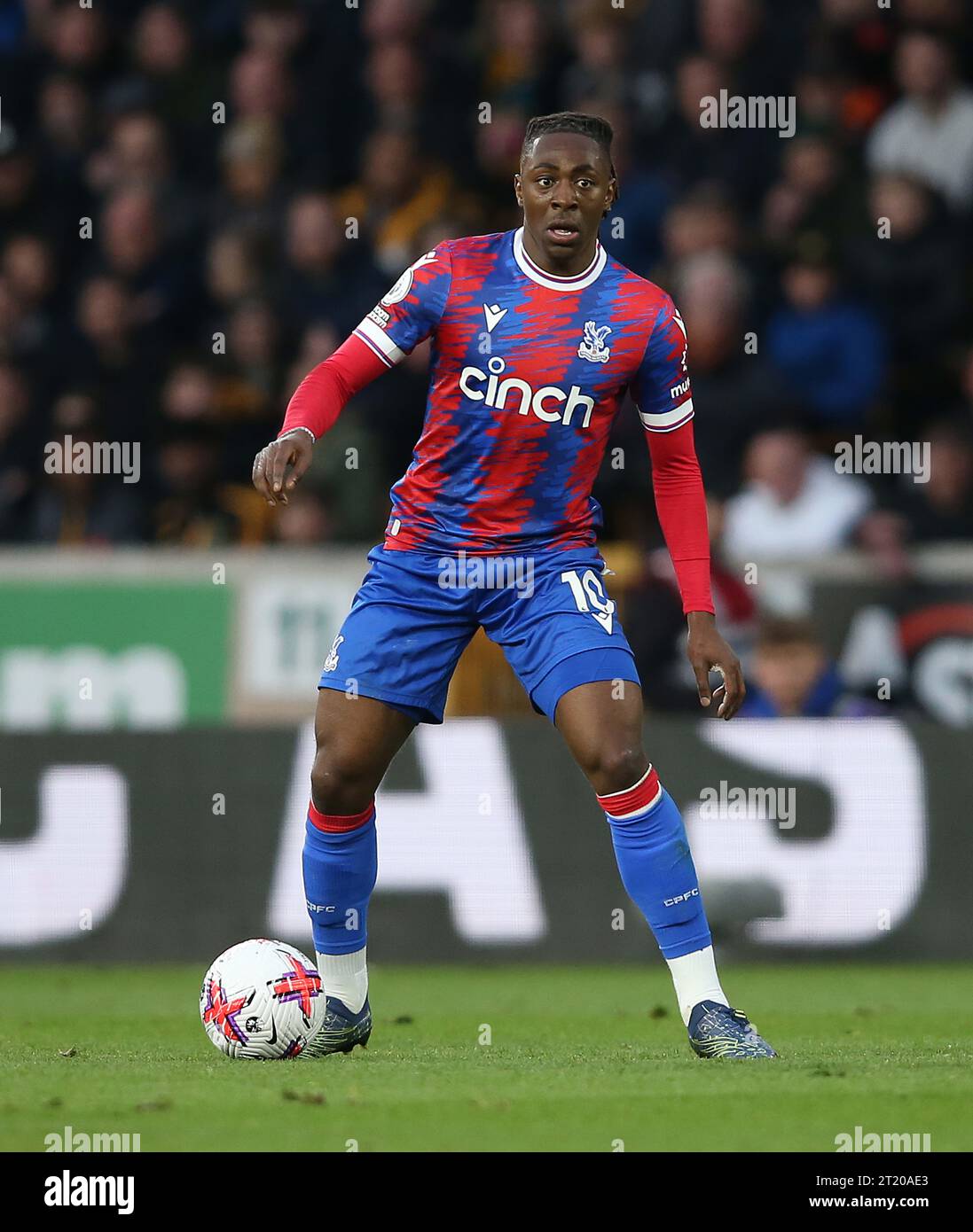 Eberechi Eze of Crystal Palace. - Wolverhampton Wanderers v Crystal ... Eberechi Eze of Crystal Palace. - Wolverhampton Wanderers v Crystal ...