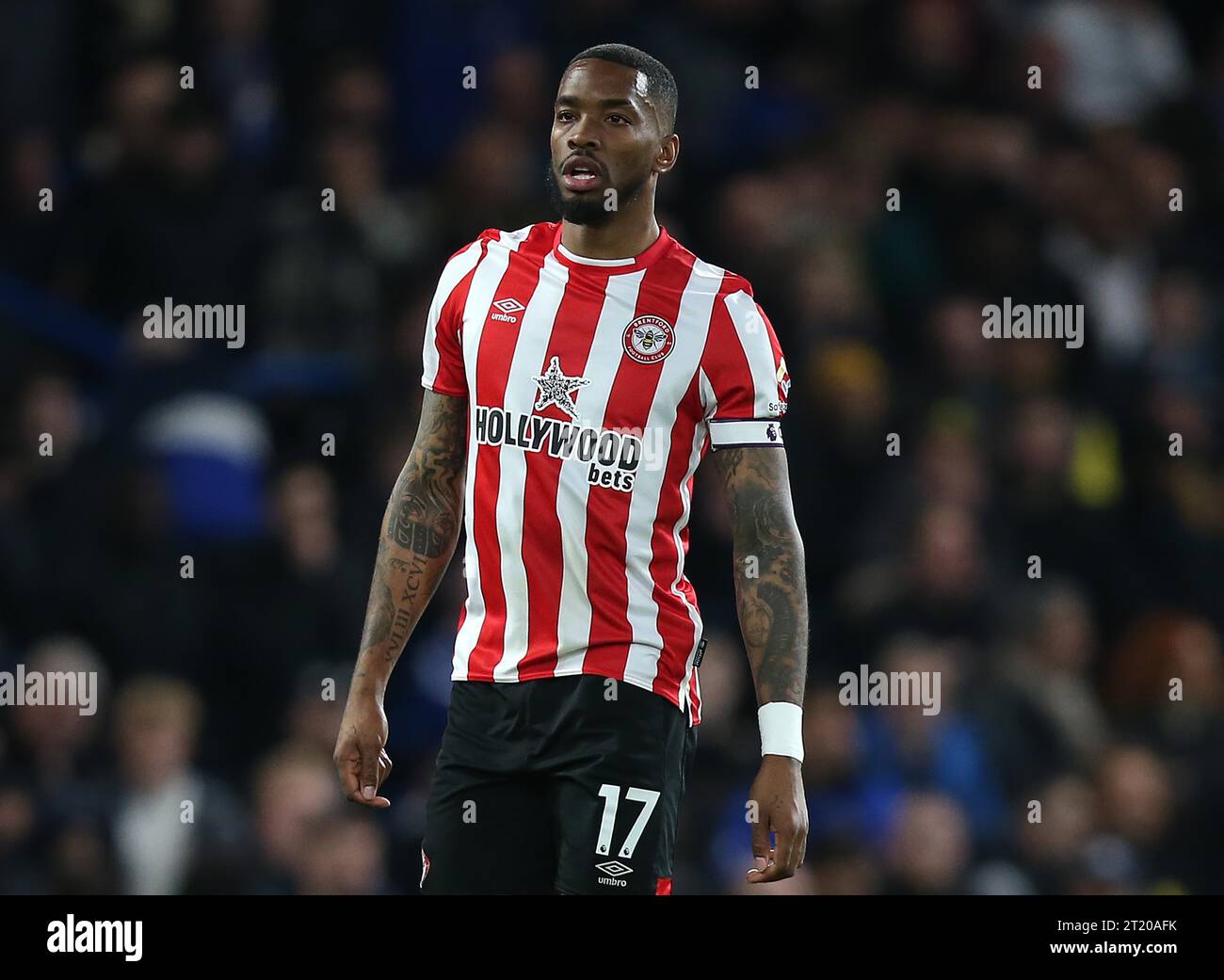 Ivan Toney of Brentford. - Chelsea v Brentford, Premier League ...