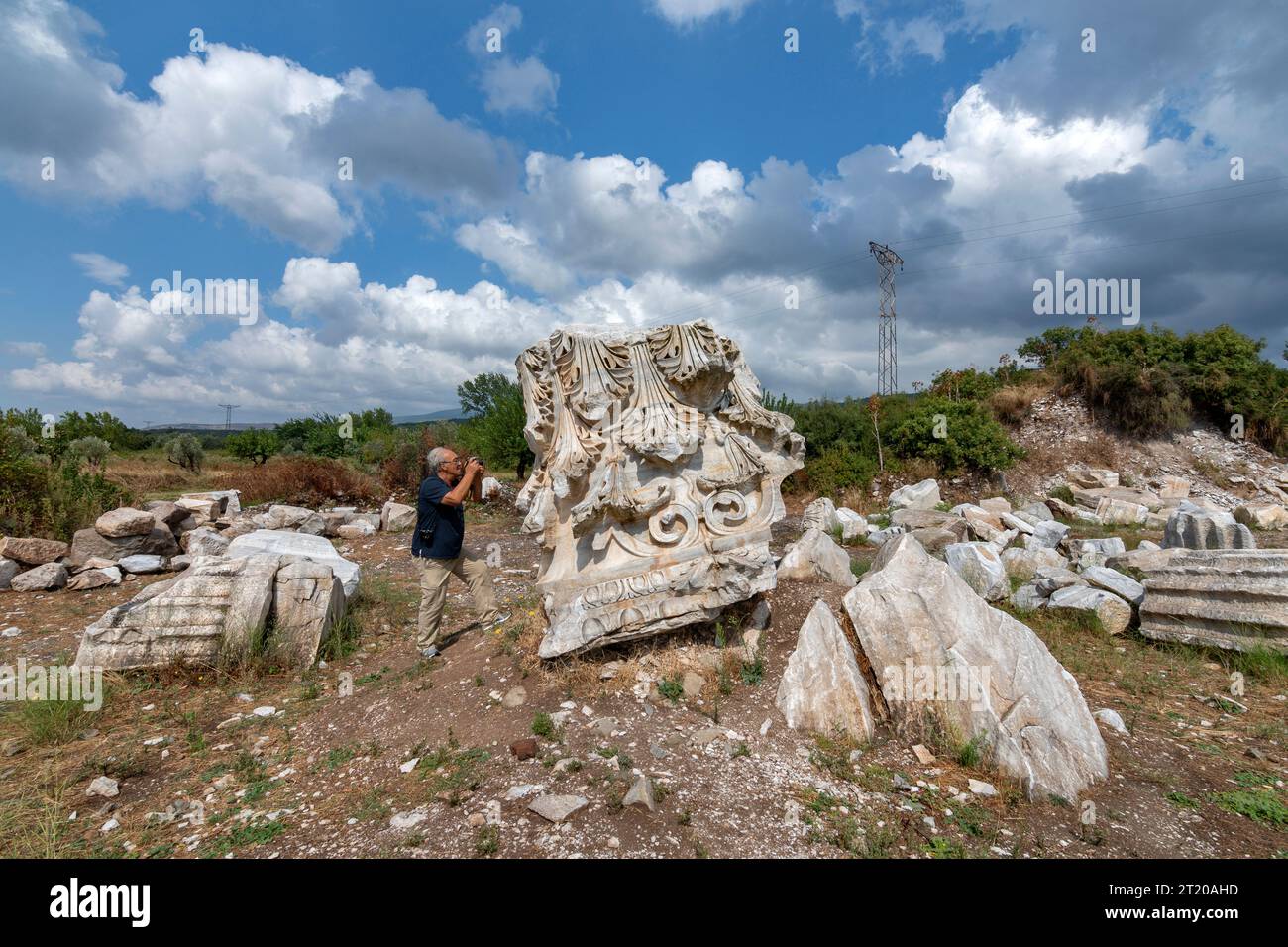 The Temple of Hadrian at Kyzikos (Cyzicus) Ancient City, Erdek ...