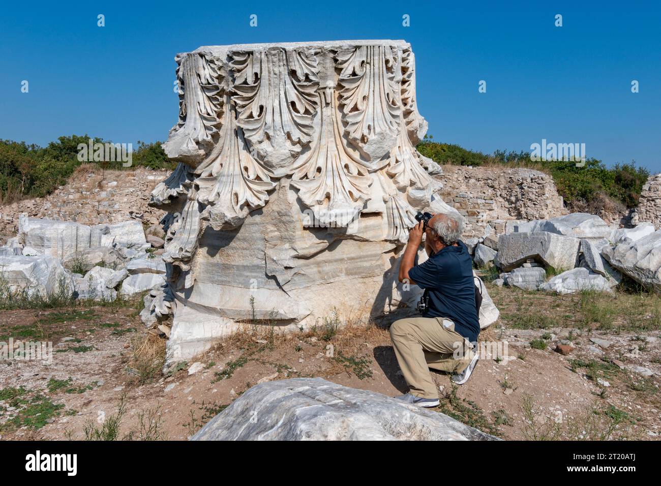The Temple of Hadrian at Kyzikos (Cyzicus) Ancient City, Erdek ...