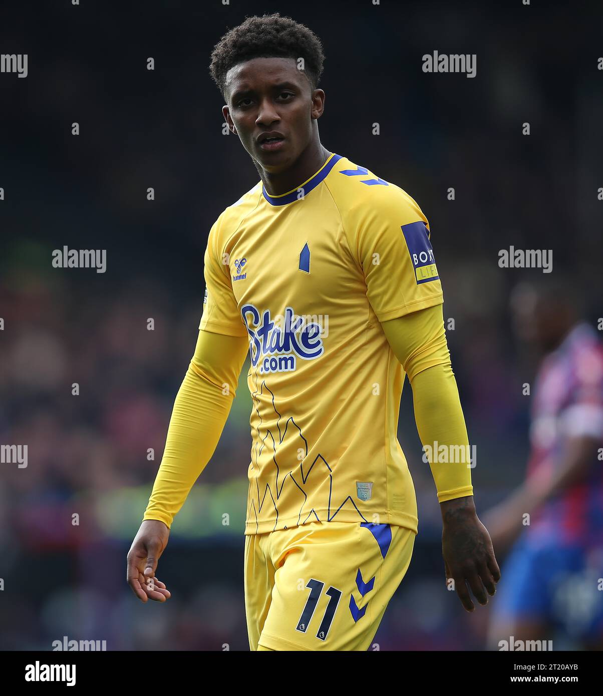 Demarai Gray of Everton. - Crystal Palace v Everton Premier League ...