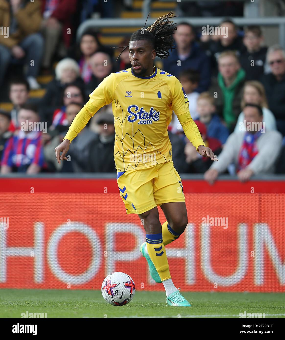 Alex Iwobi of Everton. - Crystal Palace v Everton Premier League ...