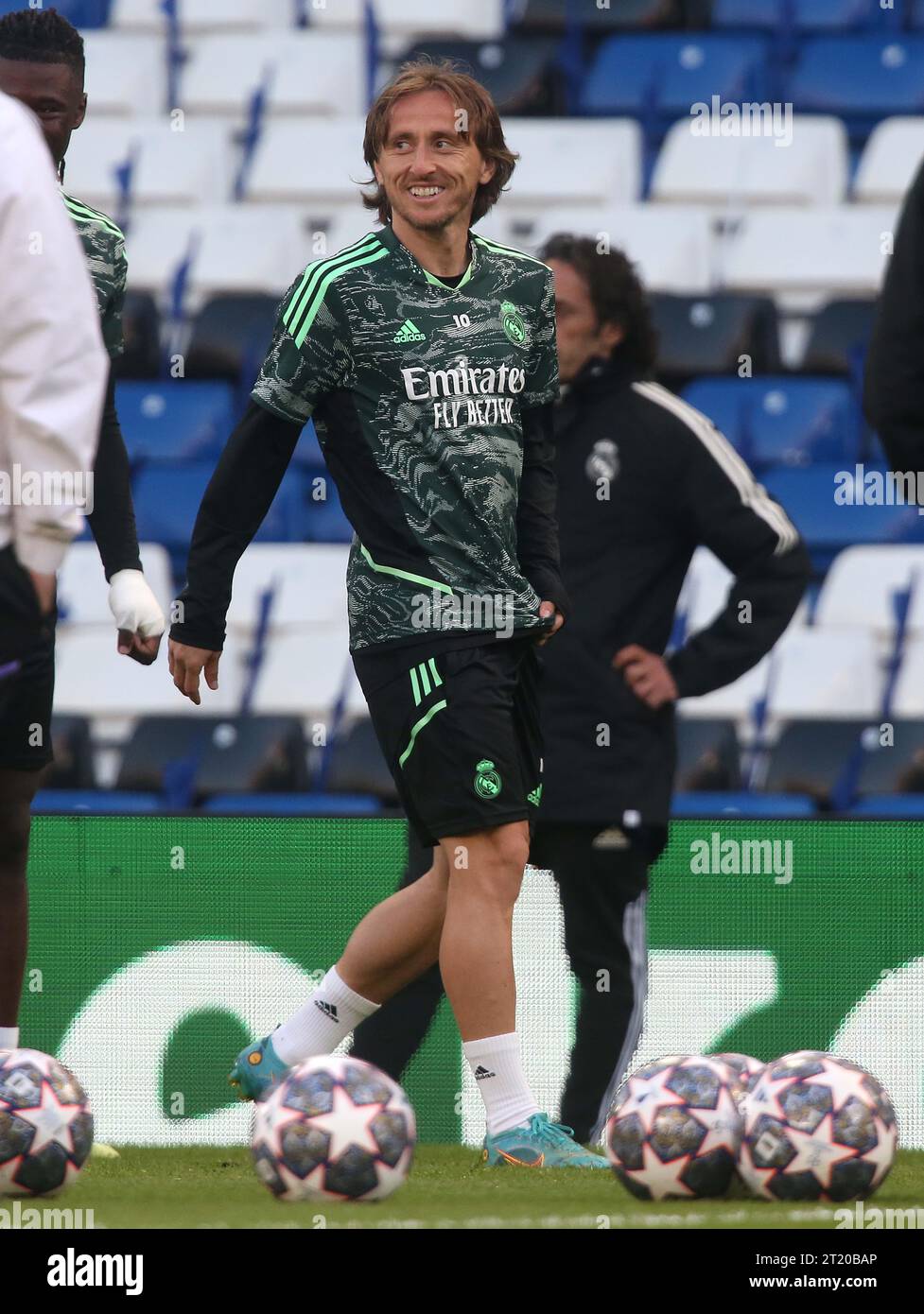 Luka Modric of Real Madrid. - Real Madrid CF Open Training Session ...