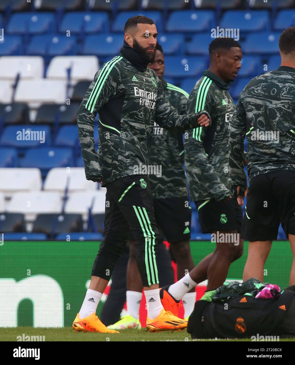 Karim Benzema of Real Madrid. - Real Madrid CF Open Training Session ...