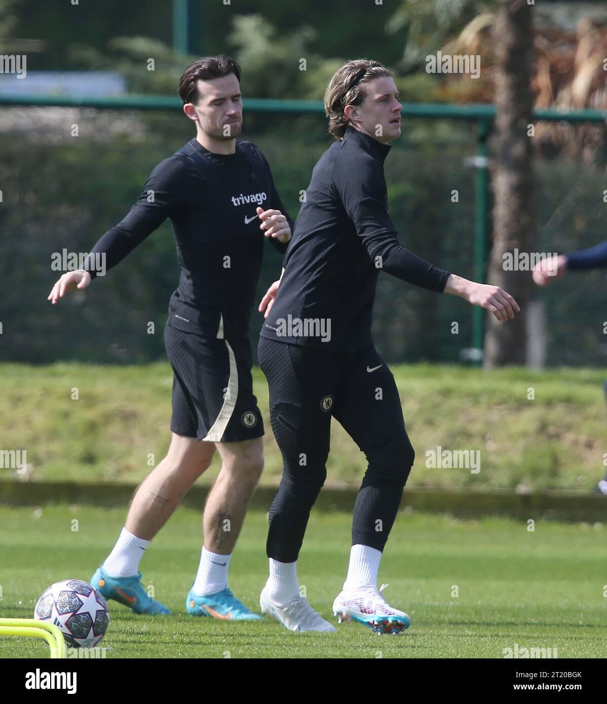 Ben Chilwell of Chelsea & Conor Gallagher of Chelsea. - Chelsea Open ...