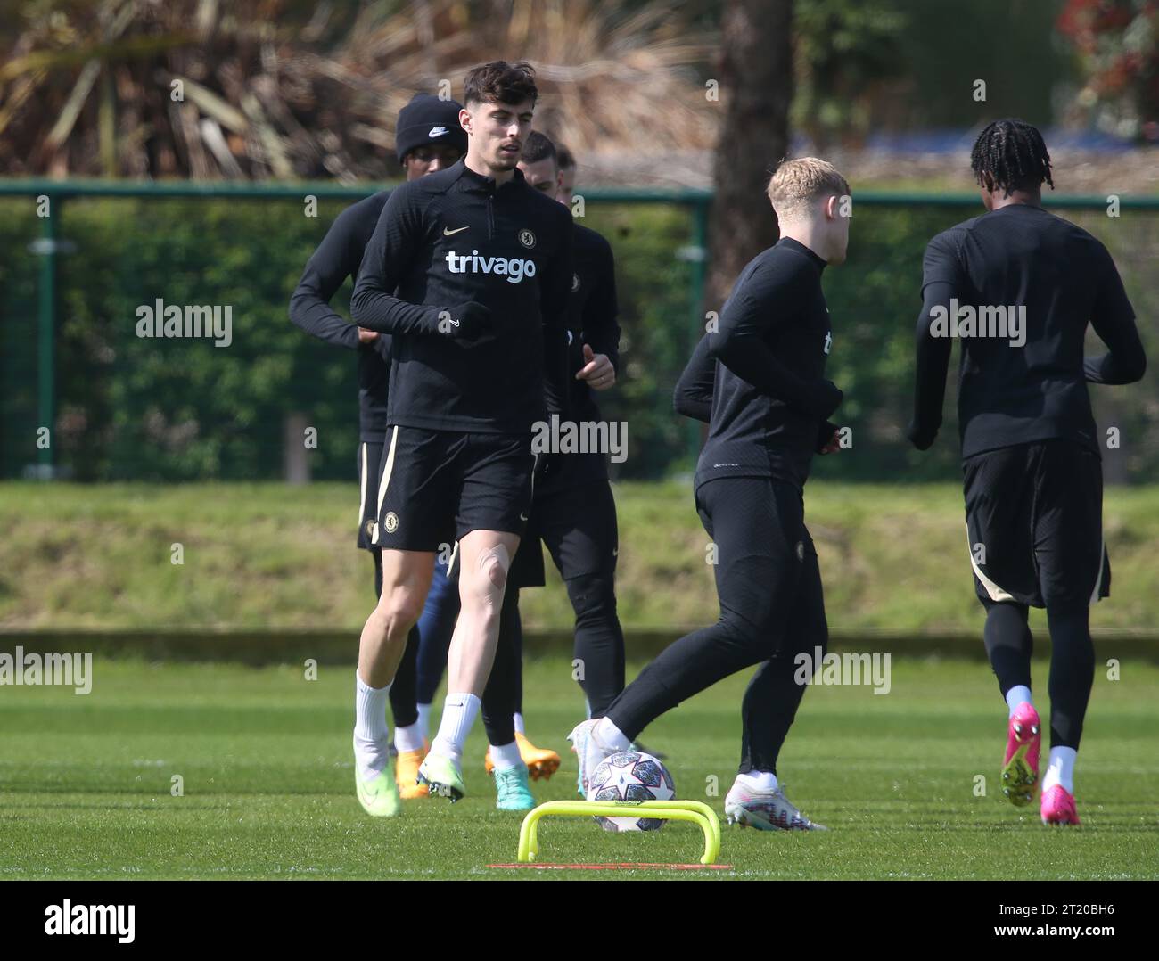 Kai Havertz of Chelsea. - Chelsea Open Training Session, UEFA Champions ...
