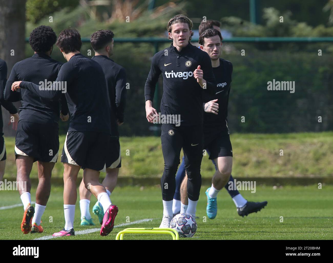 Conor Gallagher of Chelsea. - Chelsea Open Training Session, UEFA ...