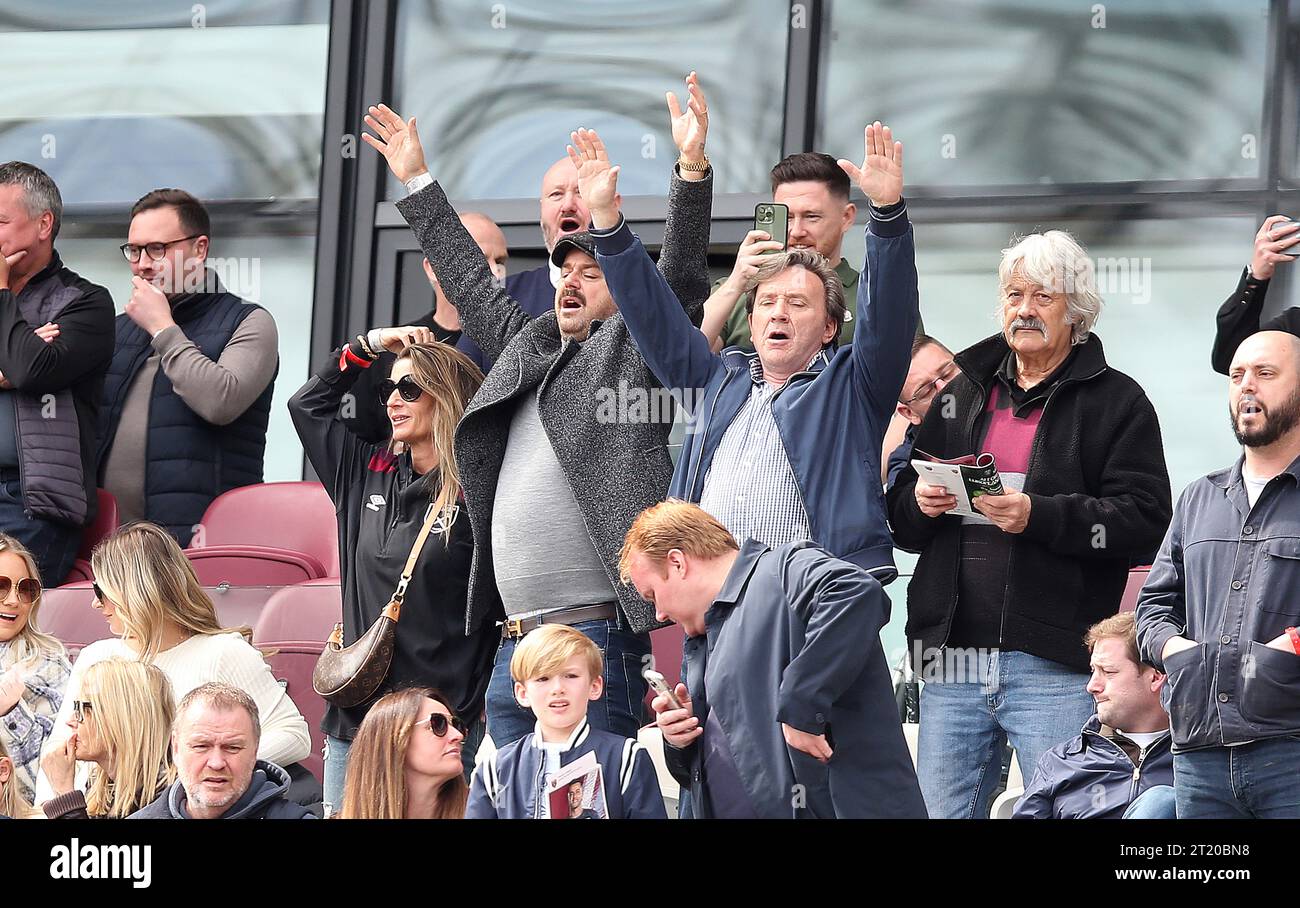 Actor, Danny Dyer cheering on his West Ham United side. - West Ham ...