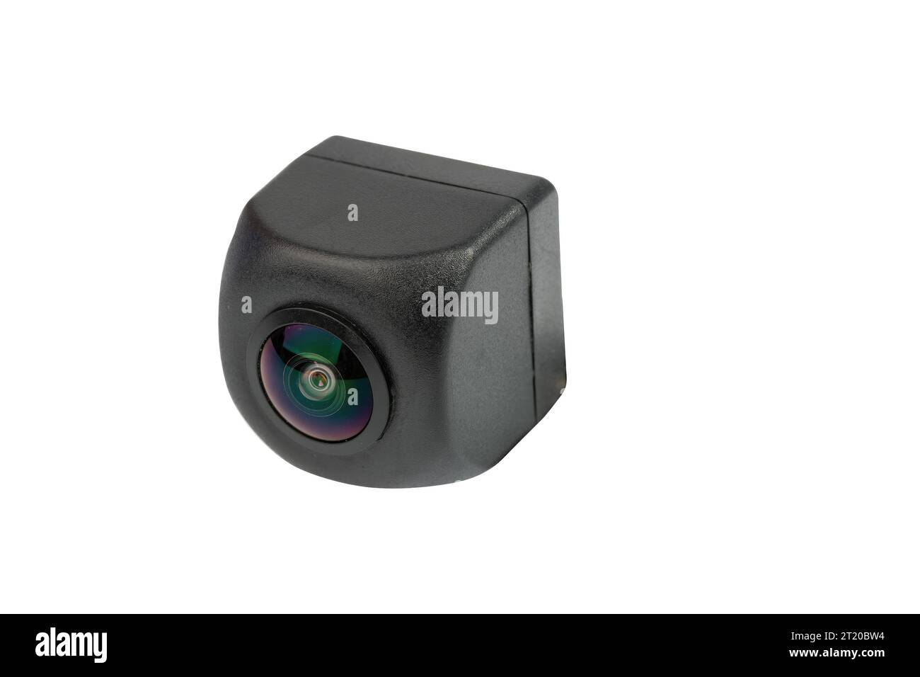 car rear view camera isolated on white background 2 Stock Photo - Alamy