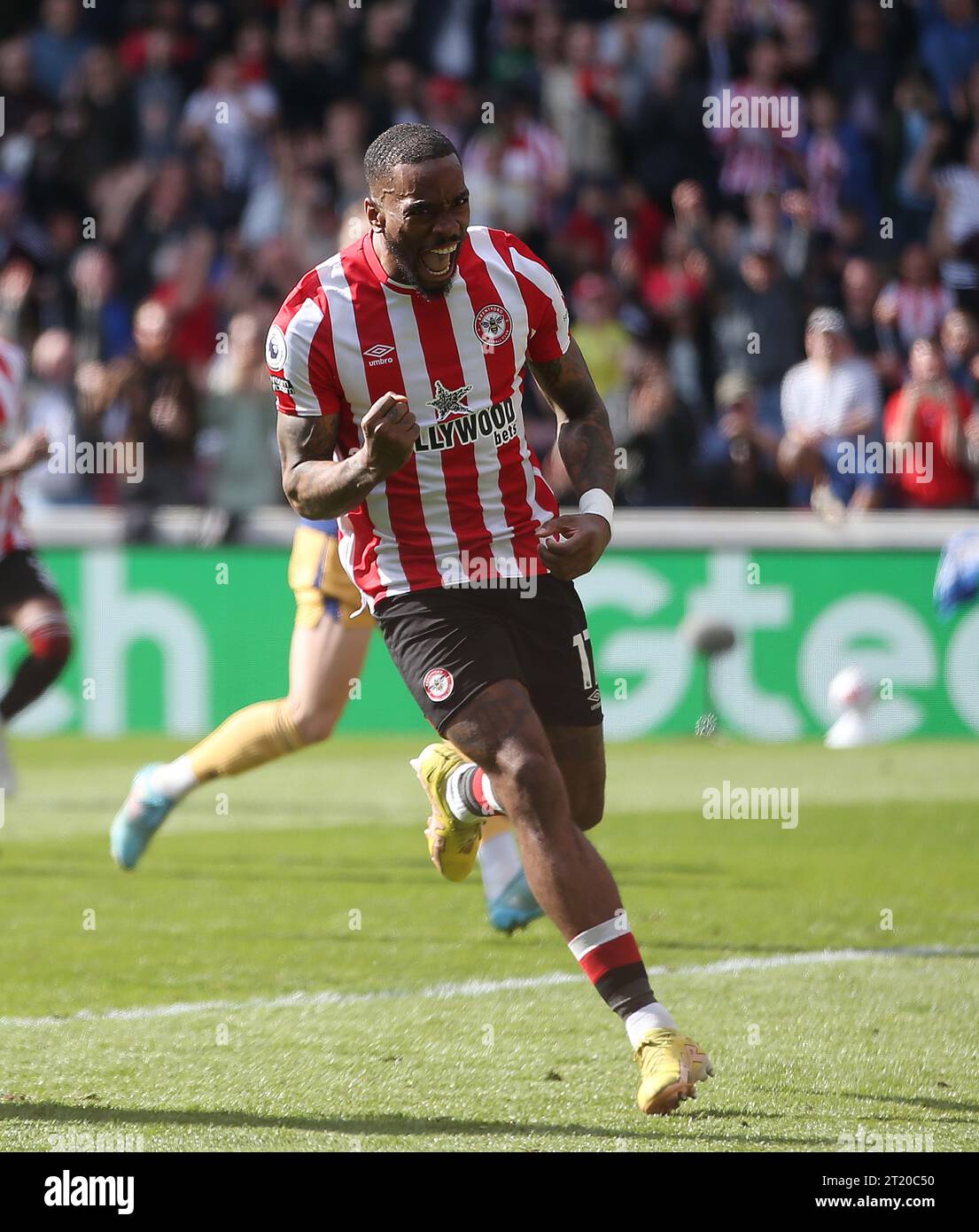 GOAL 1-0, Ivan Toney of Brentford goal celebration. - Brentford v ...