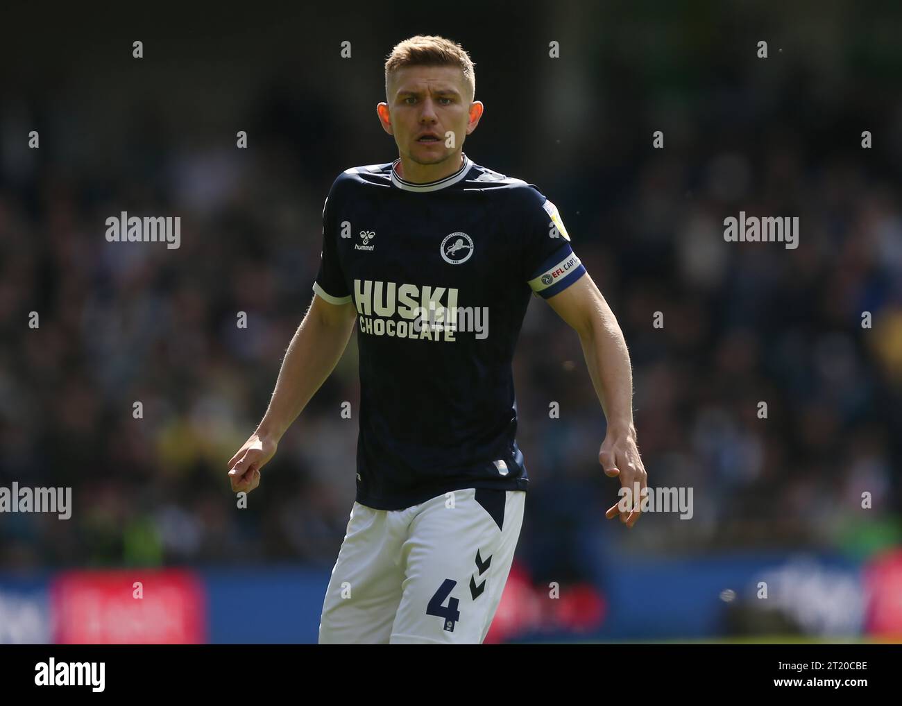 Shaun Hutchinson of Millwall. - Millwall v Luton Town, Sky Bet ...
