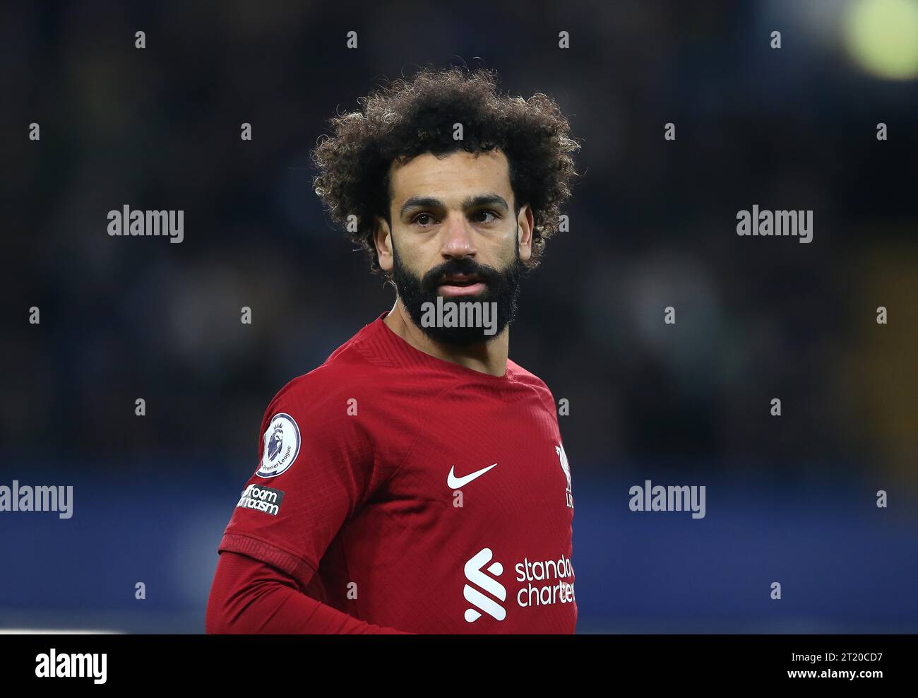 Mohamed Salah of Liverpool. - Chelsea v Liverpool, Premier League, Stamford Bridge Stadium ...