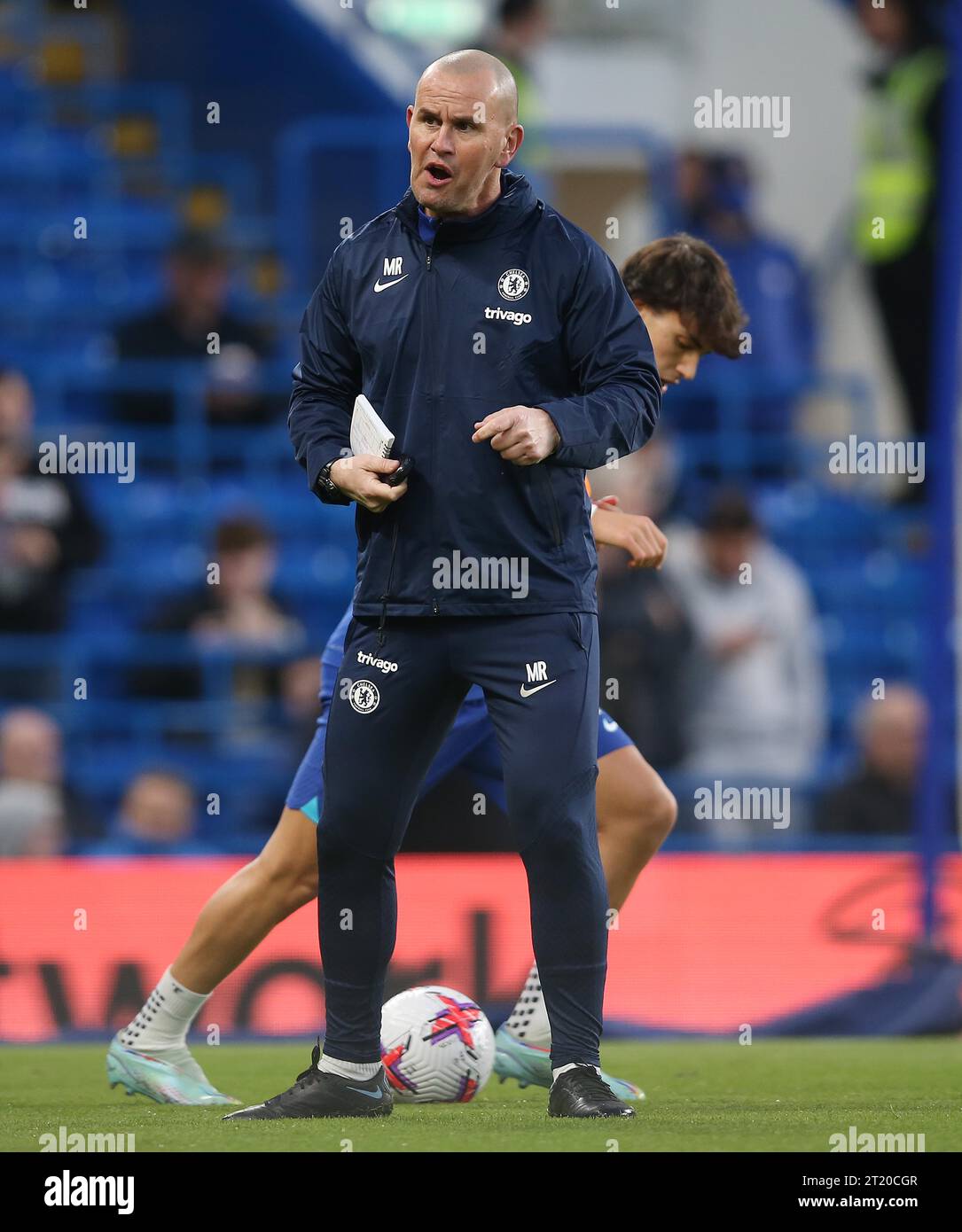 Mark Robinson coach of Chelsea. - Chelsea v Liverpool, Premier League ...