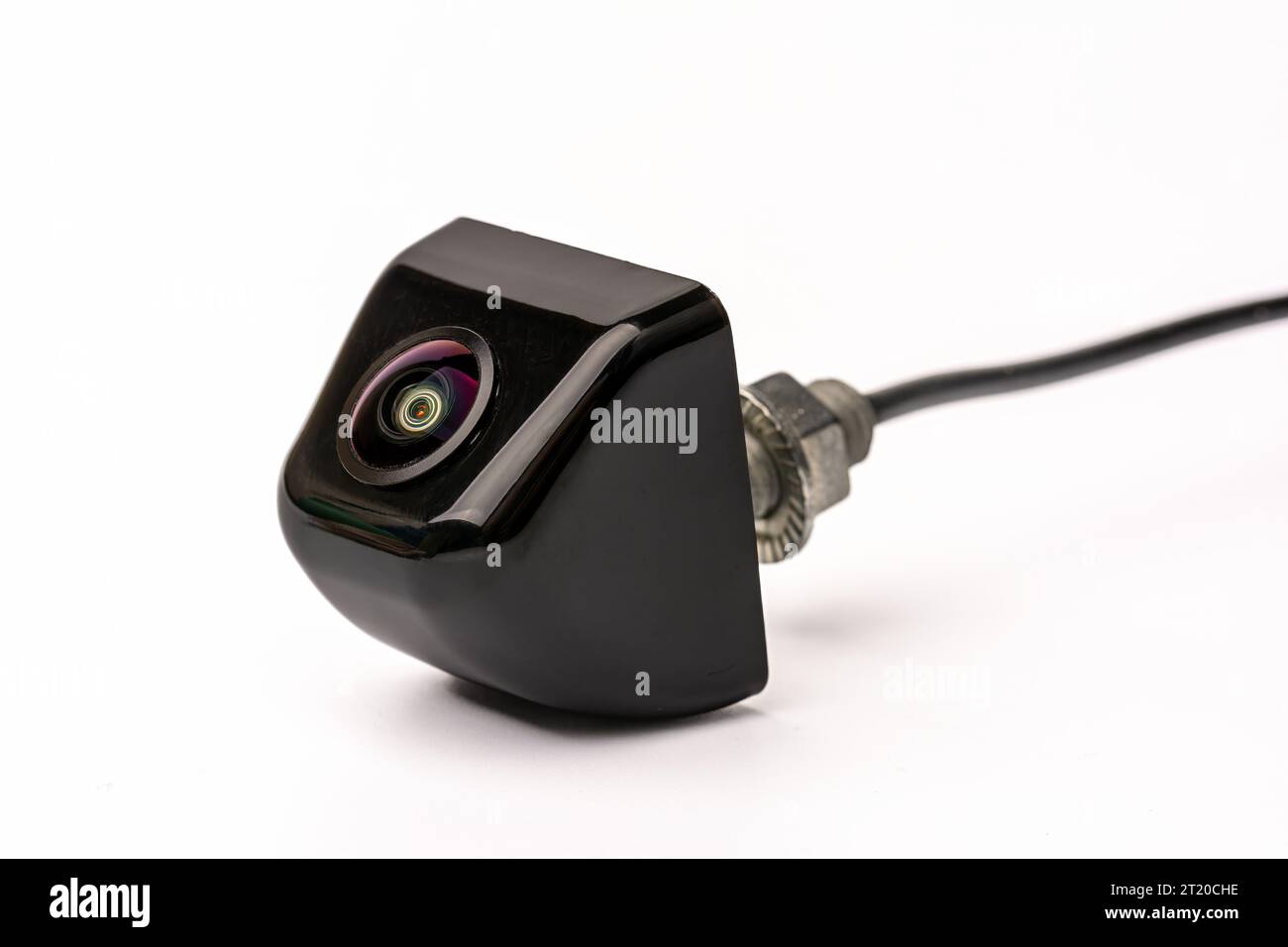 car rear view camera isolated on white background 3 Stock Photo - Alamy