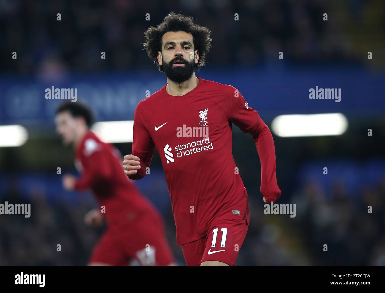 Mohamed Salah of Liverpool. - Chelsea v Liverpool, Premier League, Stamford Bridge Stadium ...