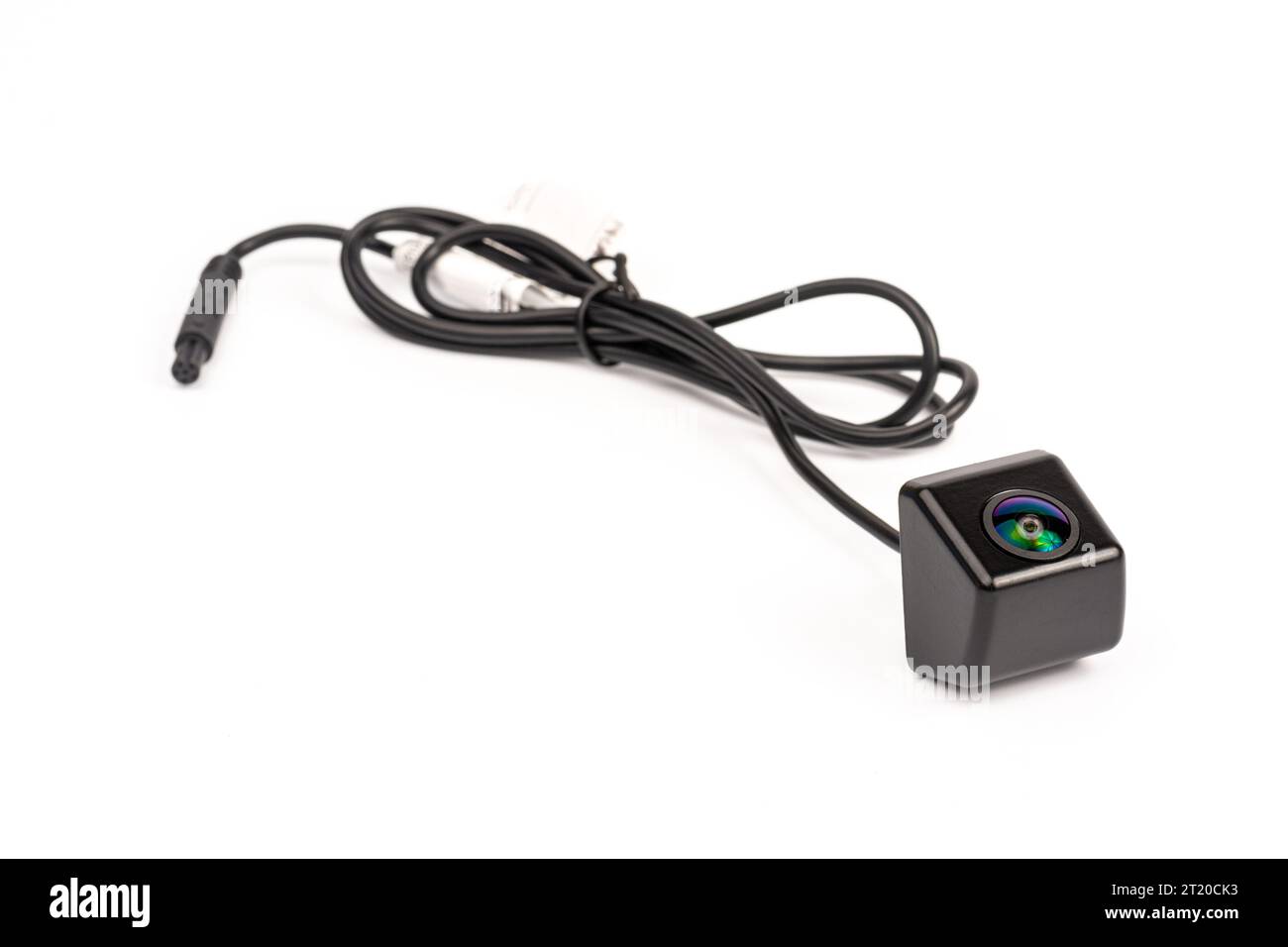 car rear view camera isolated on white background 3 Stock Photo - Alamy