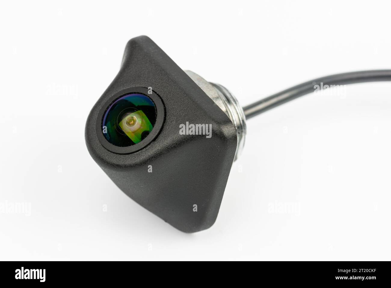 car rear view camera isolated on white background 3 Stock Photo - Alamy