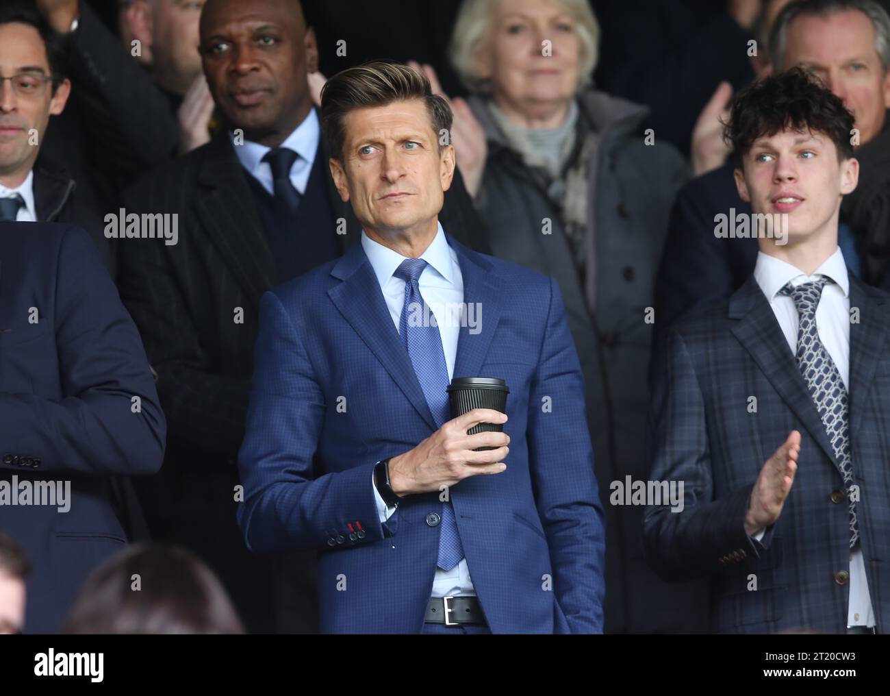 Steve Parish Co Owners of Crystal Palace. - Crystal Palace v Leicester ...