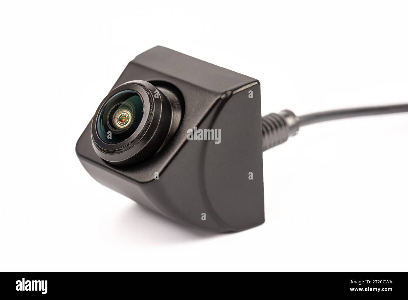 car rear view camera isolated on white background 3 Stock Photo - Alamy