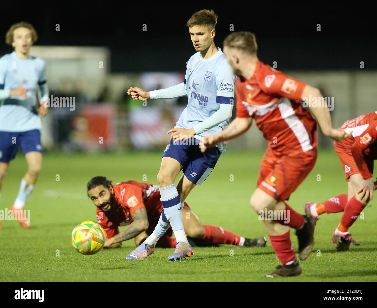 Romeo Beckham of Brentford B. - Hayes & Yeading v Brentford B ...