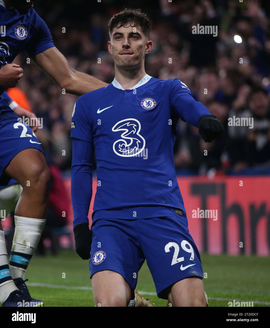 GOAL 1-0, Kai Havertz of Chelsea goal celebration. - Chelsea v Everton ...