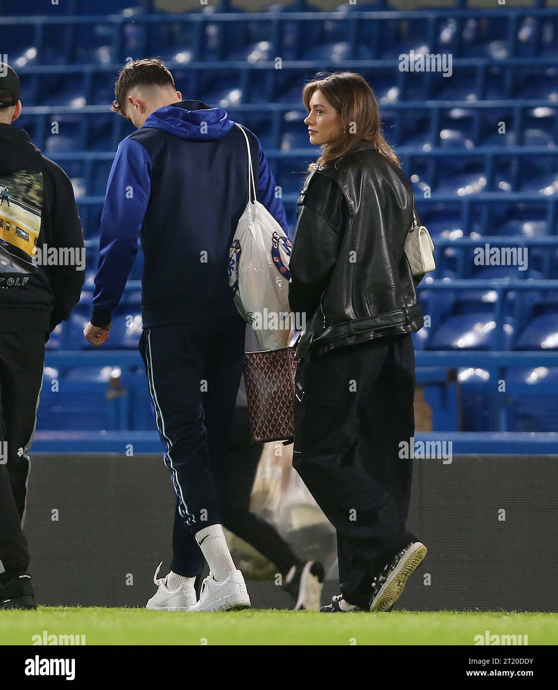 Kai Havertz of Chelsea & his partner Sophia Weber. - Chelsea v Everton ...
