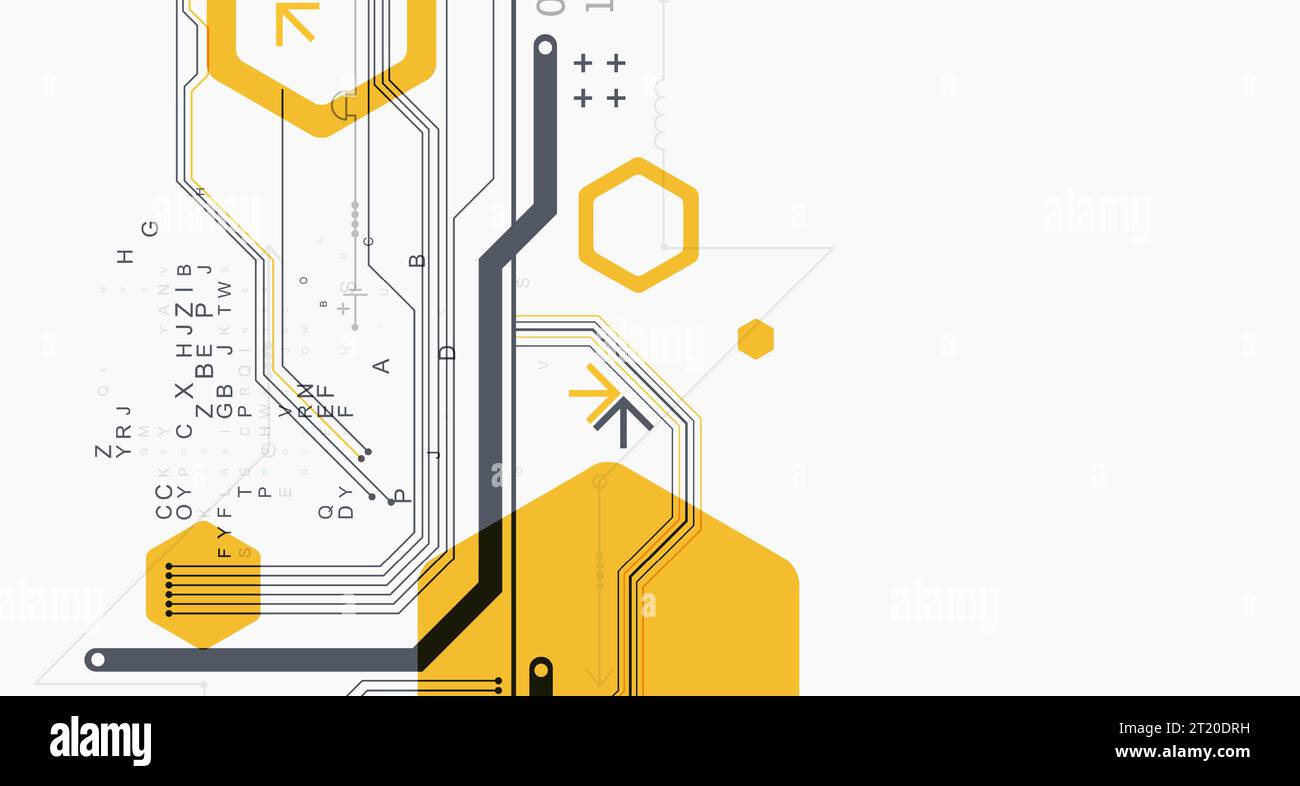CPU art concept. Circuit board. Technology background Stock Vector ...