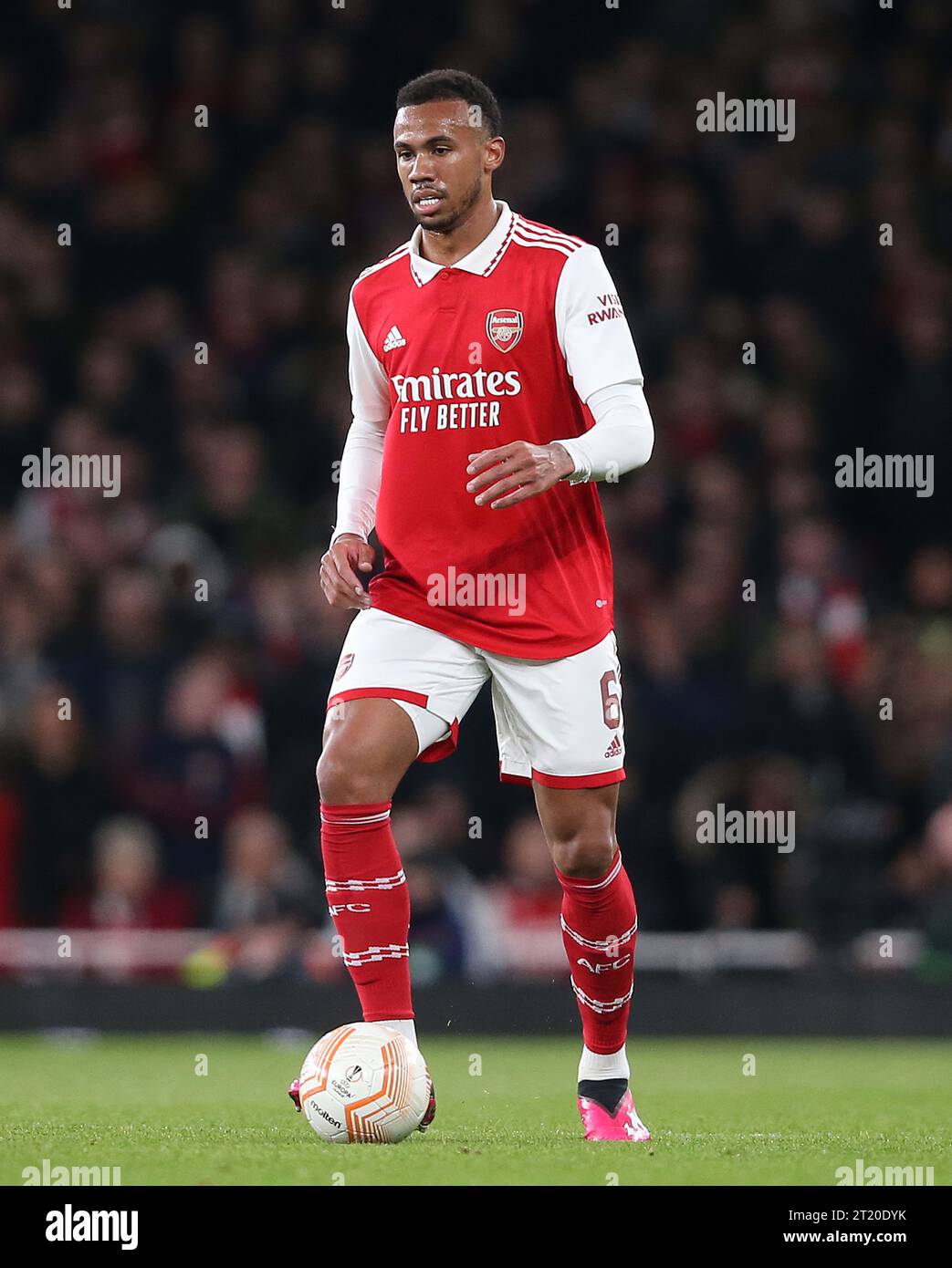 Gabriel of Arsenal. - Arsenal v Sporting Lisbon, UEFA Europa League ...