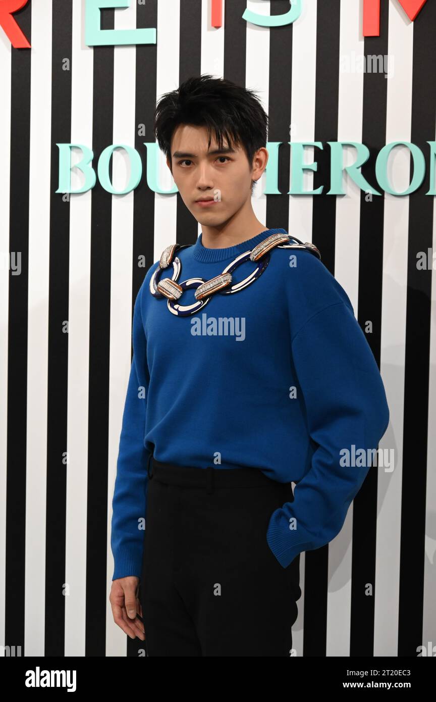 Chinese actor Arthur Chen attends an activity in Shanghai, China, 13 ...