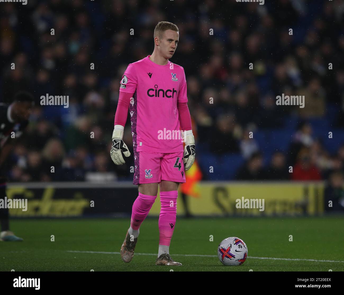 Joseph Whitworth of Crystal Palace. - Brighton & Hove Albion v Crystal ...