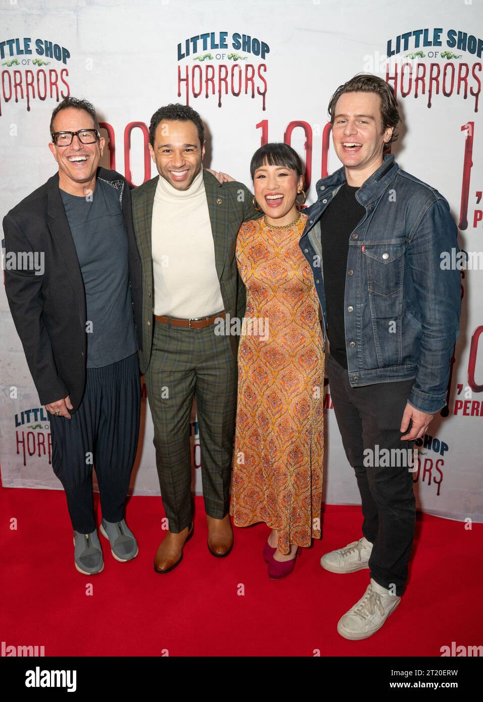 Michael Mayer, Corbin Bleu, Constance Wu, Jonathan Groff attend ...