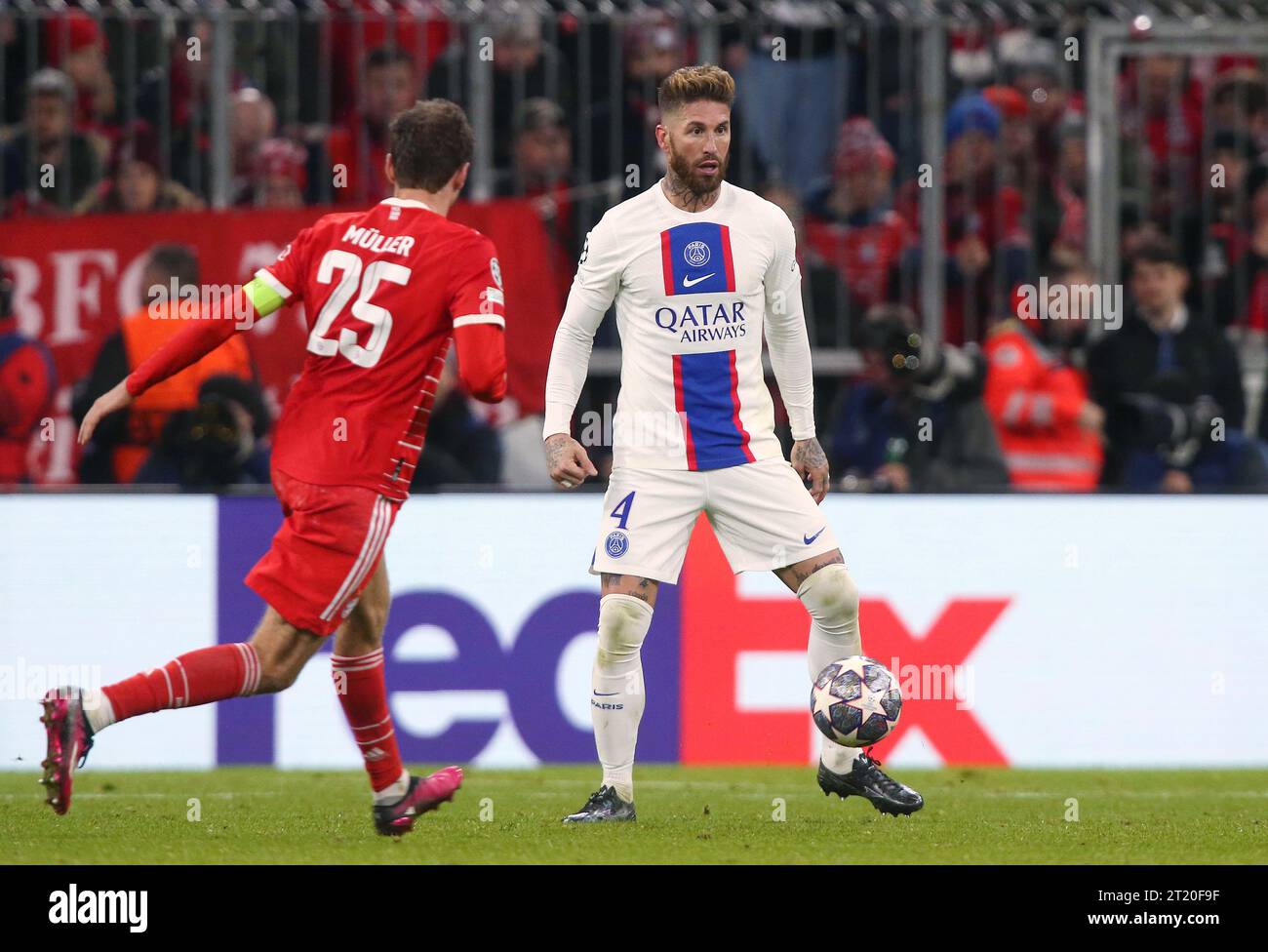 Sergio Ramos of Paris Saint-Germain. - Bayern Munich v Paris Saint ...