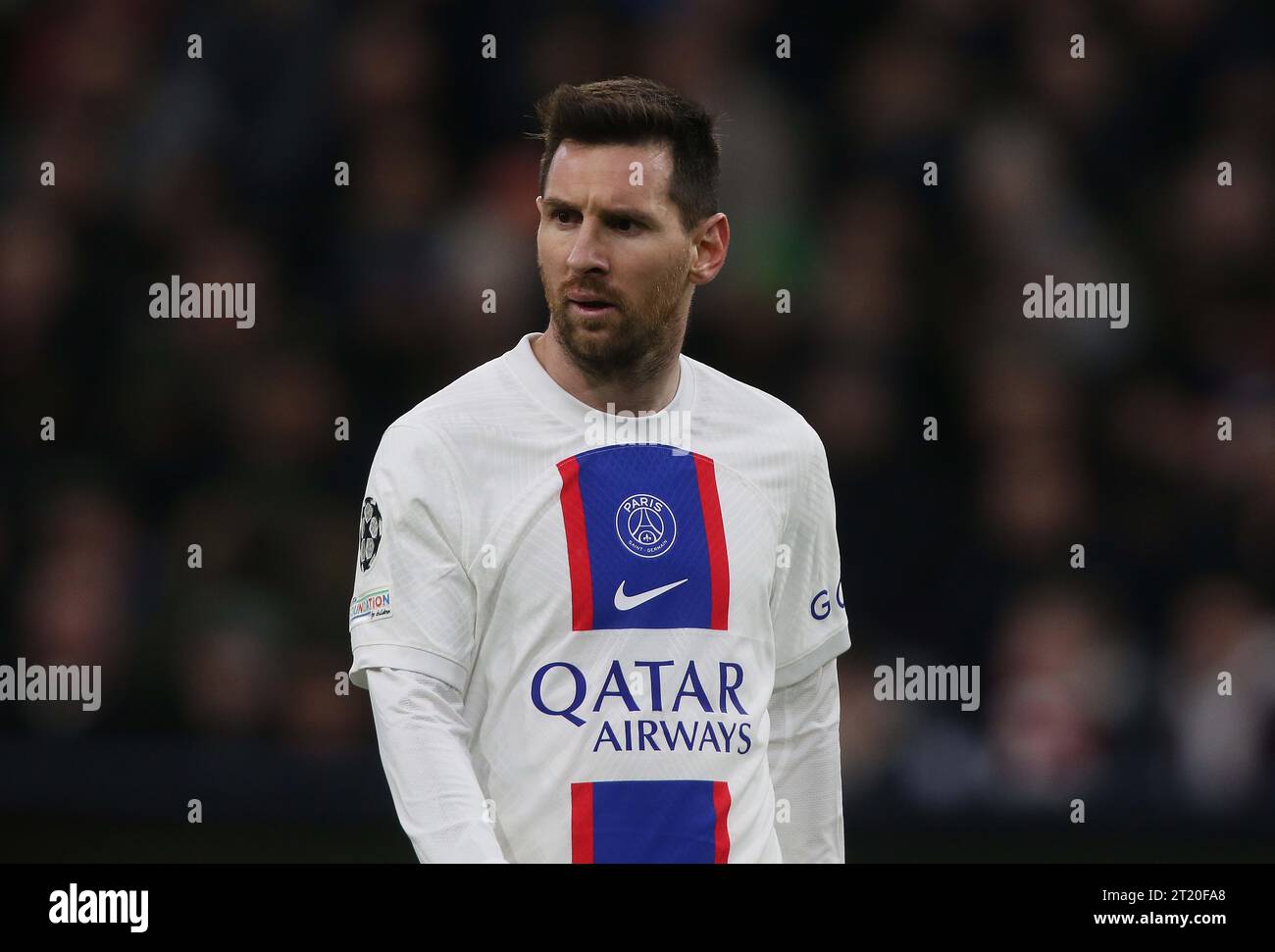 Lionel Messi of Paris Saint-Germain. - Bayern Munich v Paris Saint ...