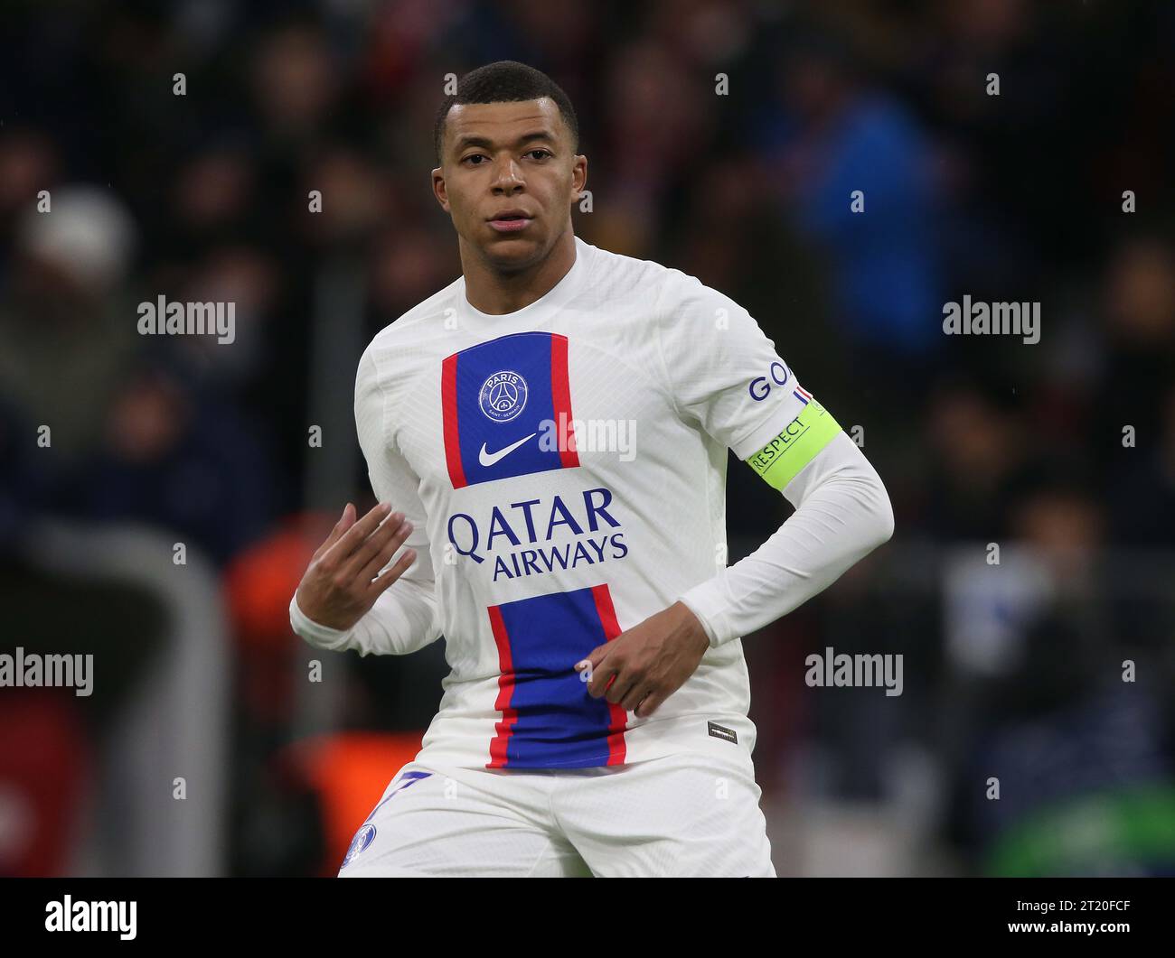 Kylian Mbappe of Paris Saint-Germain. - Bayern Munich v Paris Saint ...