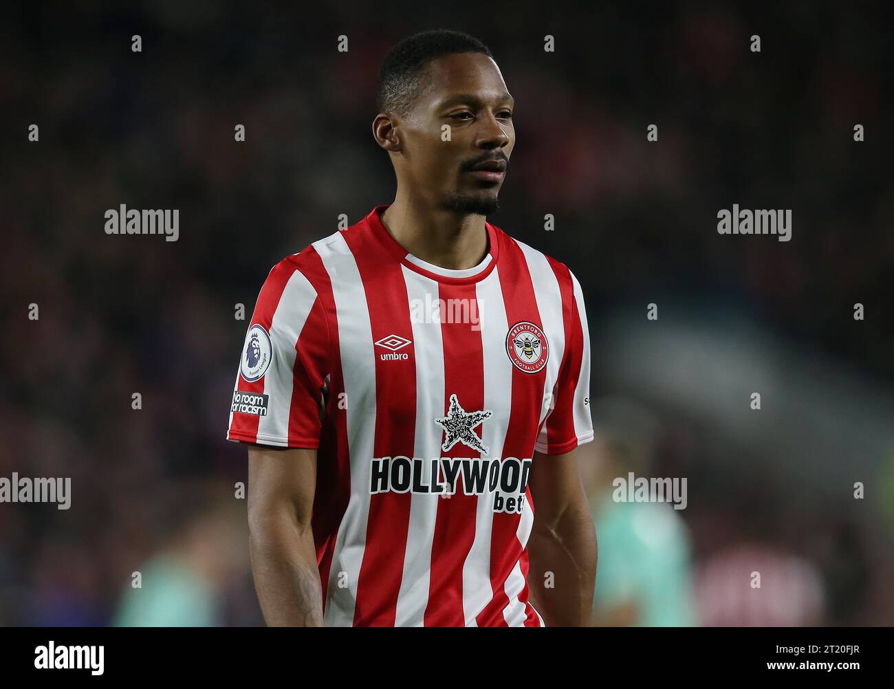 Ethan Pinnock of Brentford. - Brentford v Fulham, Premier League ...